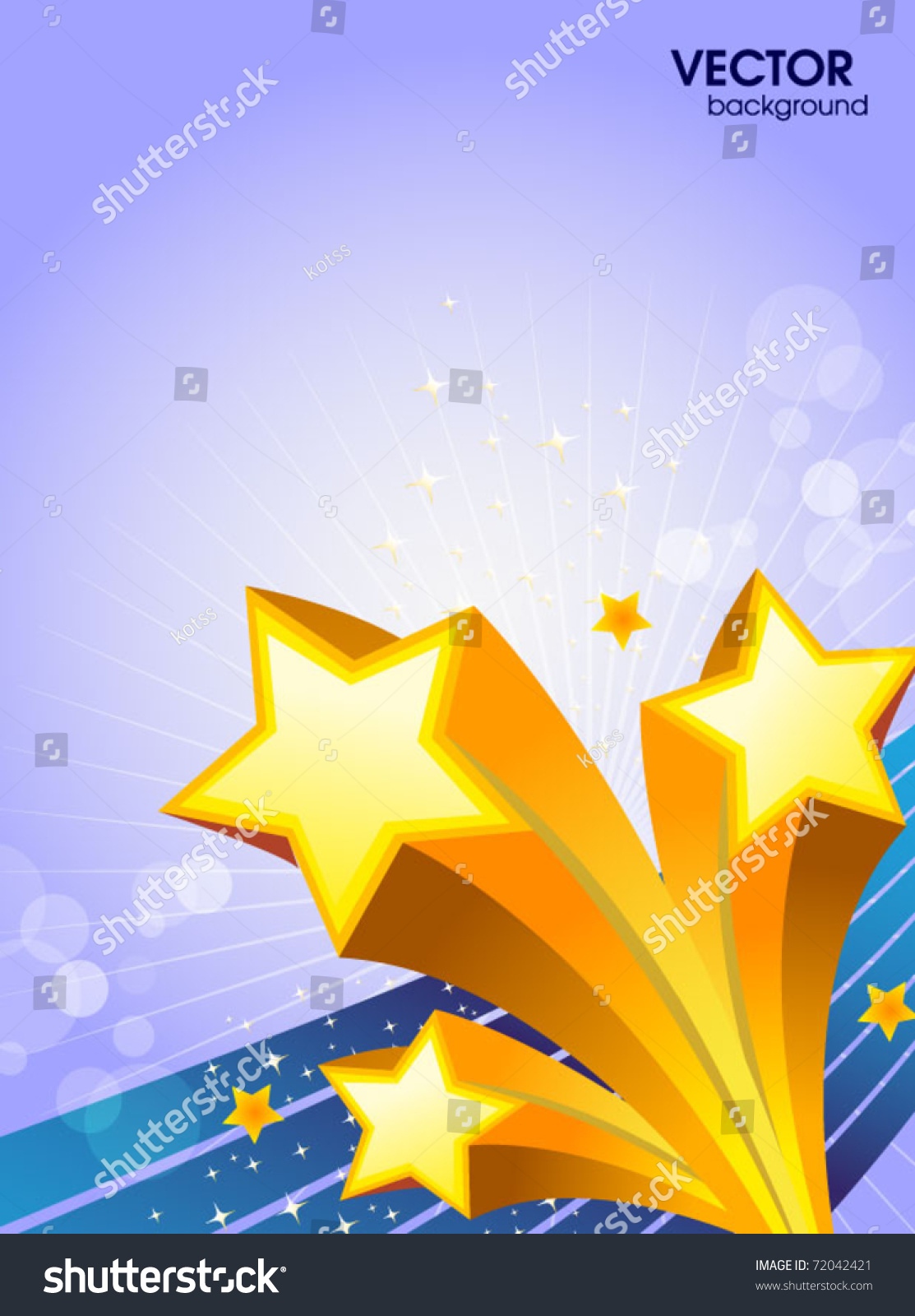 Abstract Star Background Stock Vector 72042421 - Shutterstock