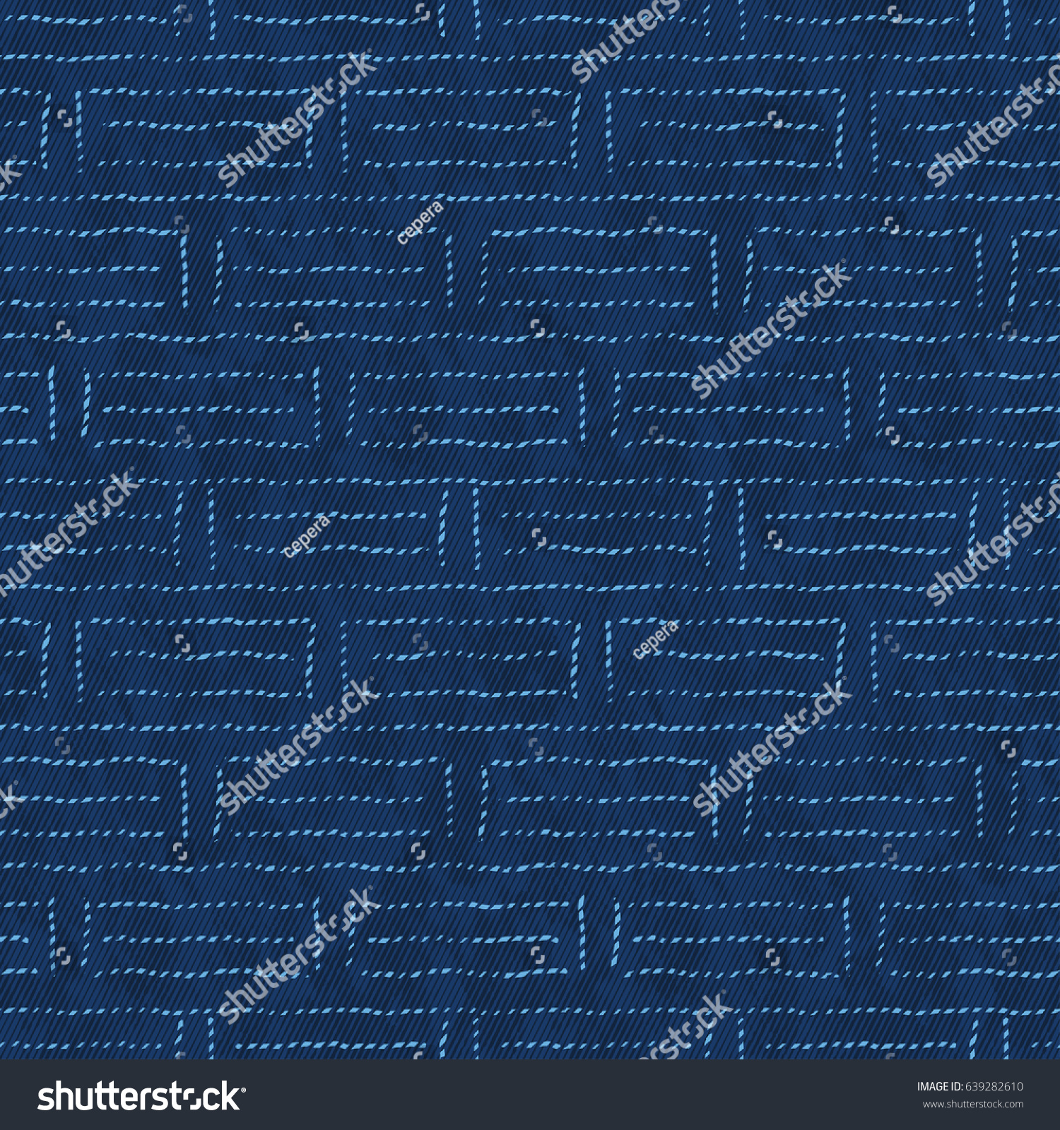 Abstract Stitch Block Textured Background Seamless Stock Vector ...