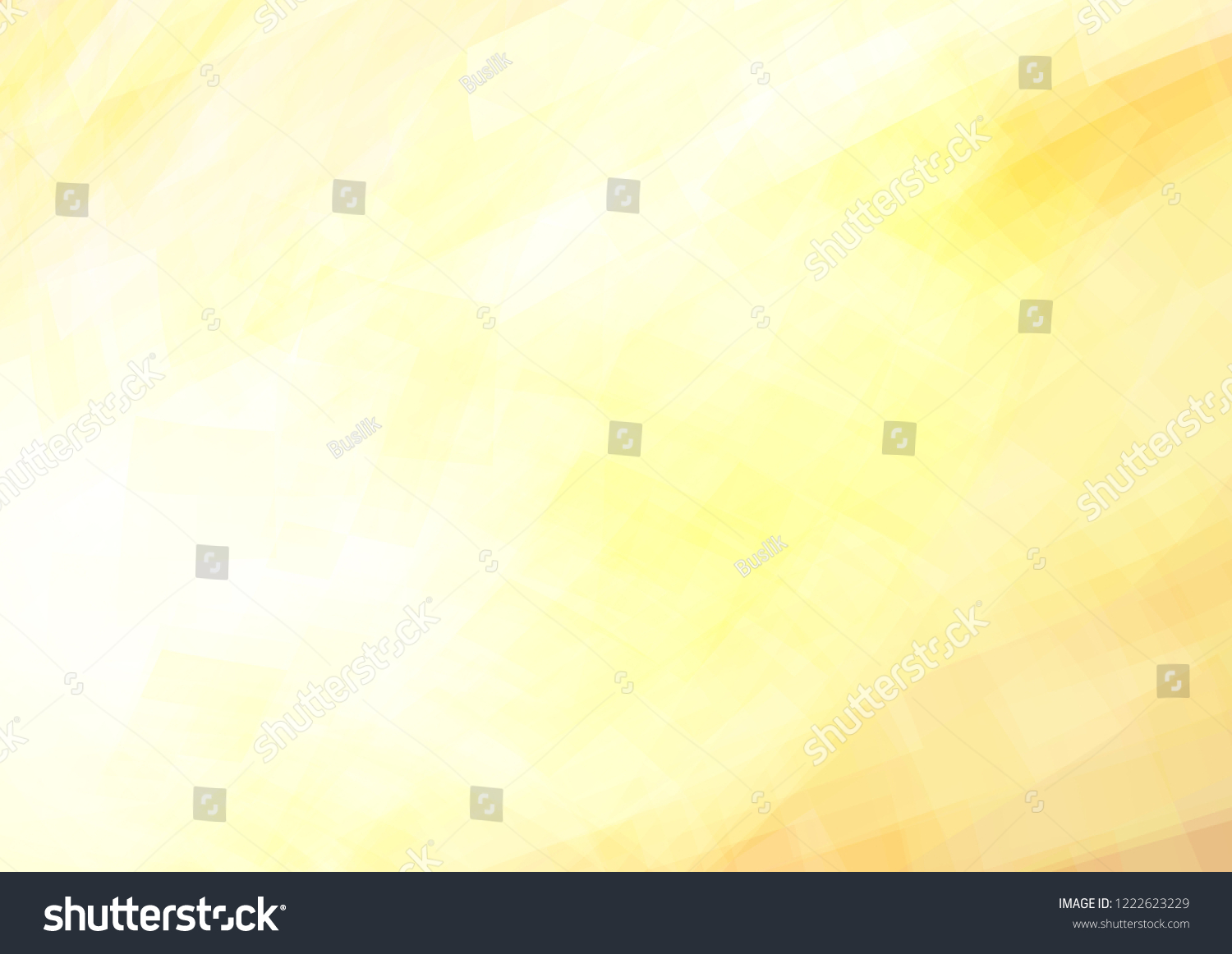 Abstract Subtle Yellow Geometric White Background Stock Vector (Royalty ...