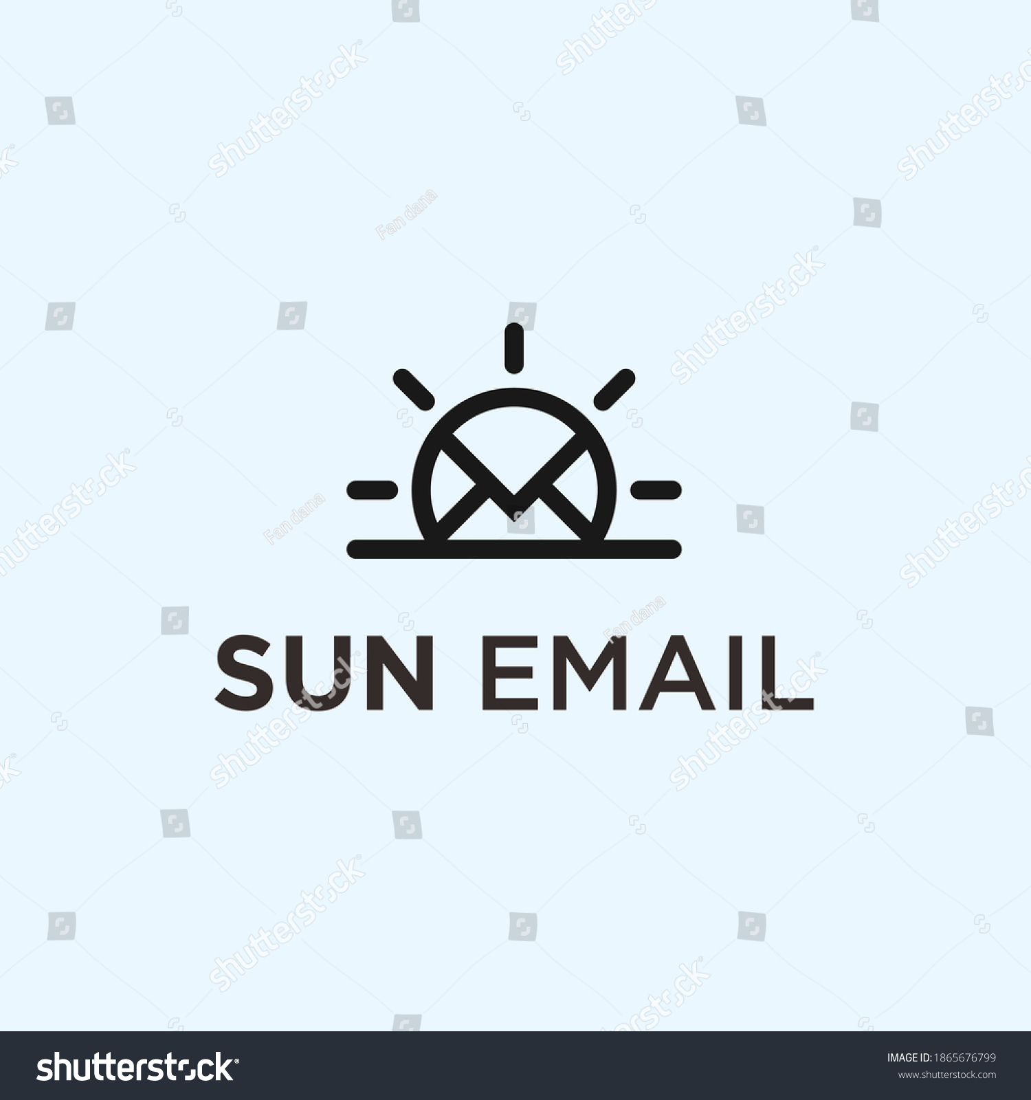 logotipo del sol abstracto. icono de: vector de stock (libre de ...