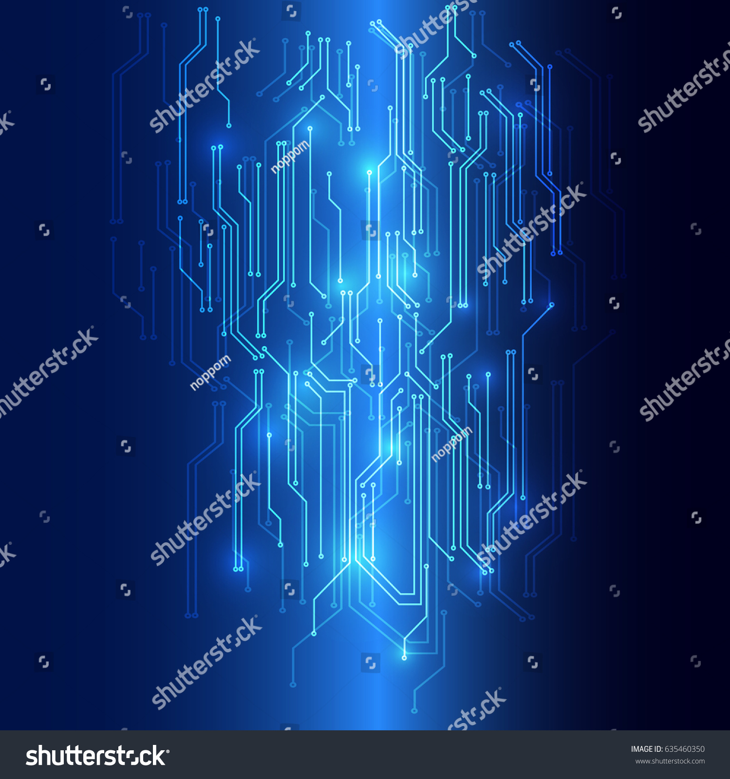 Abstract Technology Background Circuit Diagram: vector de stock (libre ...