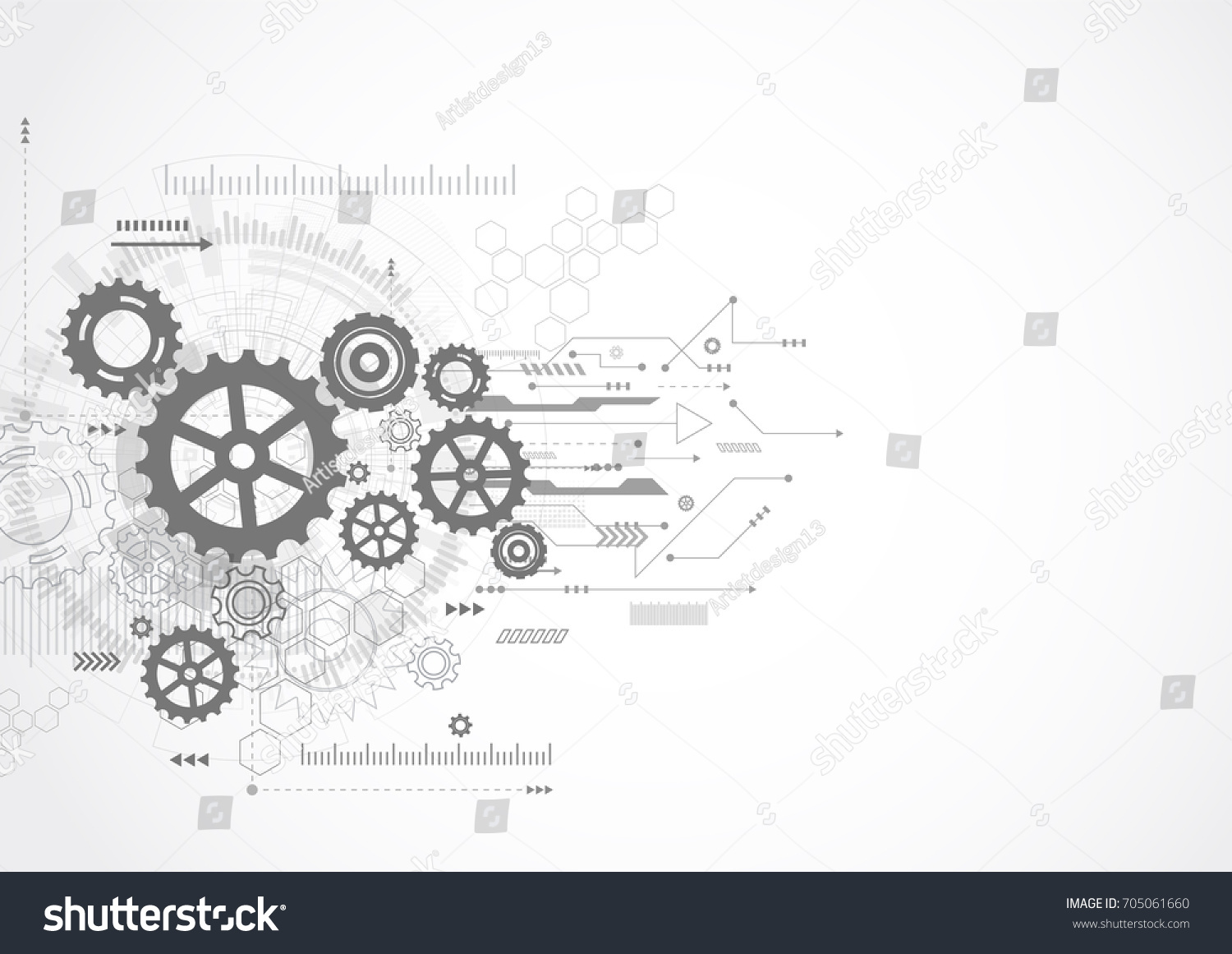 Abstract Technology Background Communication Engineering Concept Stock ...