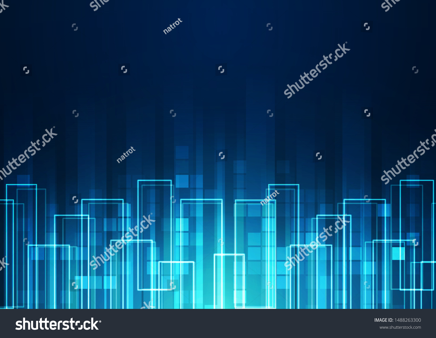 Abstract Technology Background Concept High Speed Stock Vector (Royalty ...