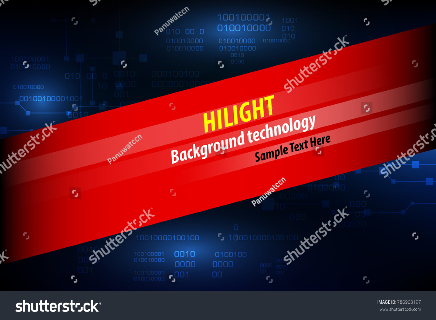 Abstract Technology Background Design Text Vector 스톡 벡터(로열티 프리 ...