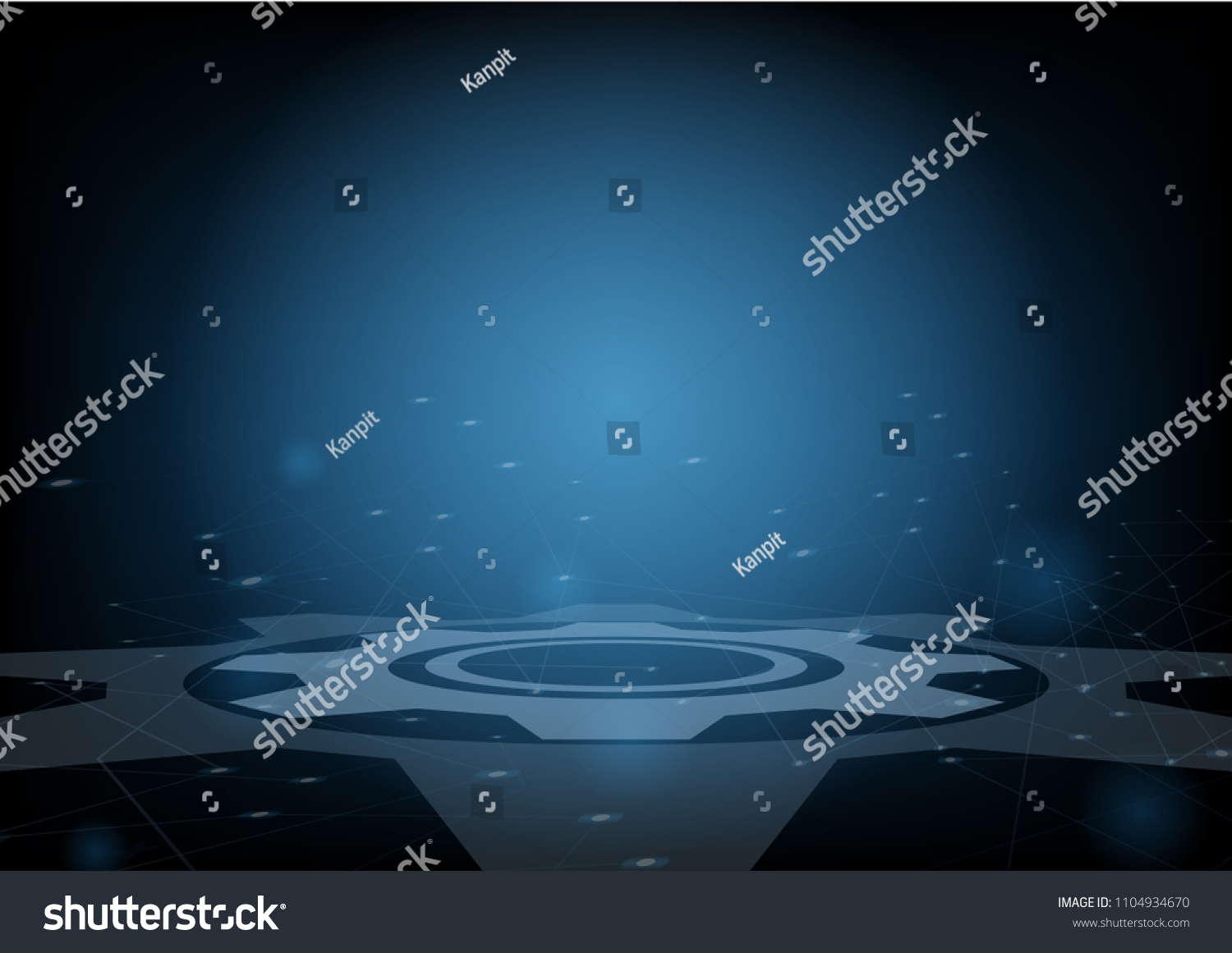 Abstract Technology Background Hitech Concept Vector Stock Vector ...