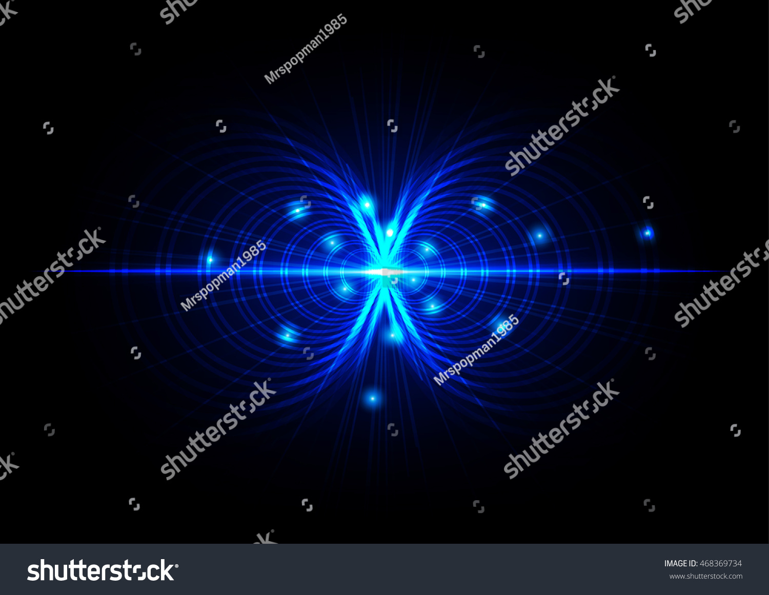 Abstract Technology Background Light Concept Stock Vector (Royalty Free ...