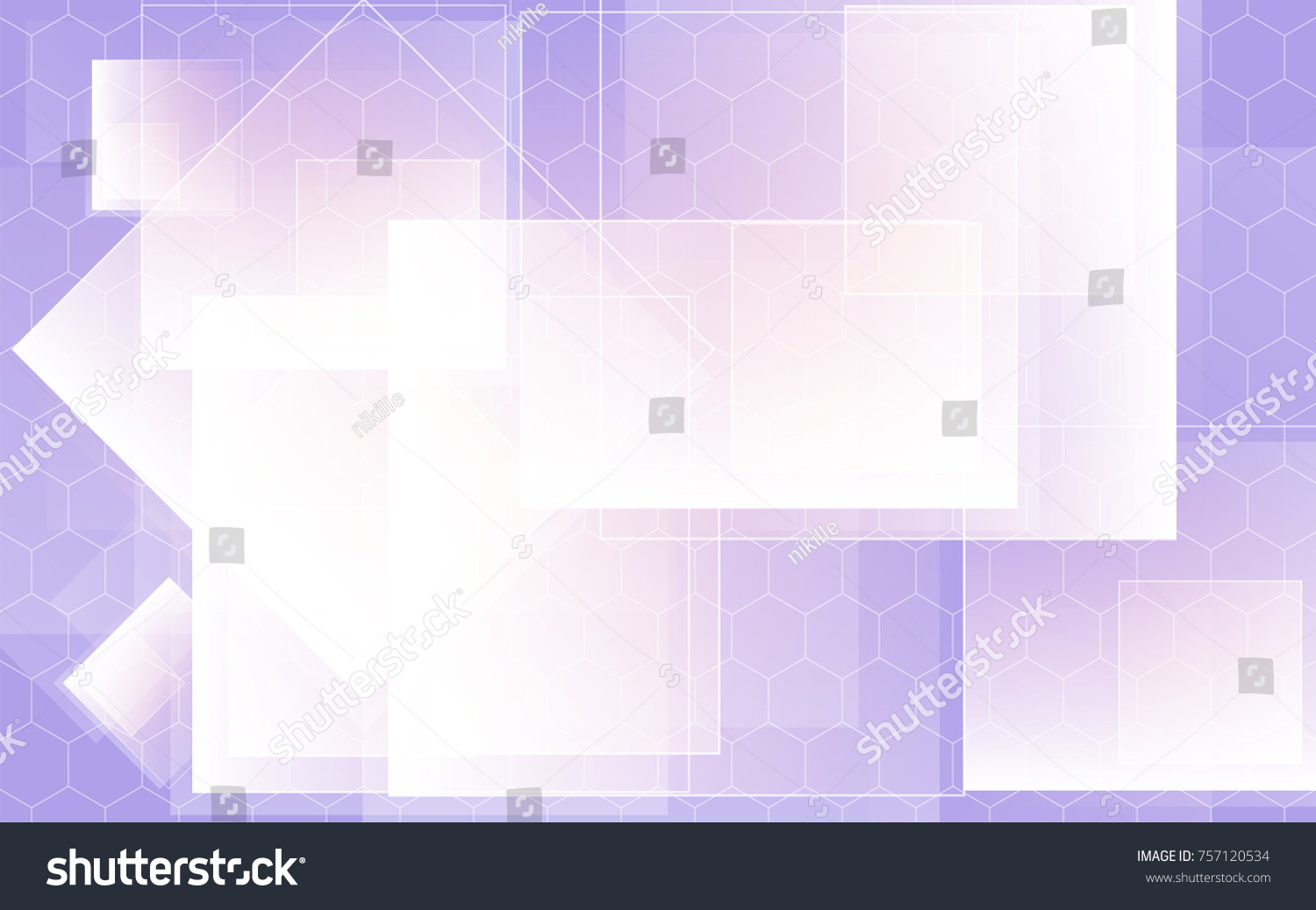 Abstract Technology Background Light Rectangles Stock Vector (Royalty ...