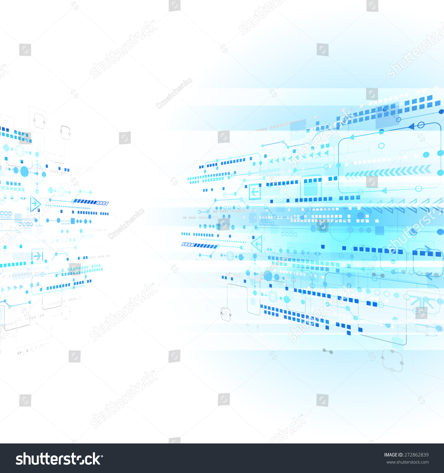 Abstract Technology Business Template Background Vector Stock Vector ...