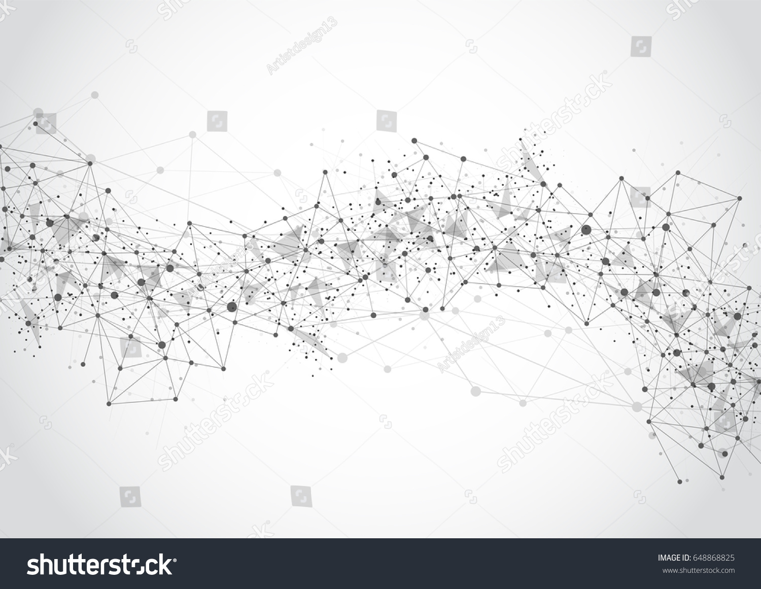 Abstract Technology Futuristic Network Vector Illustration Stock Vector ...