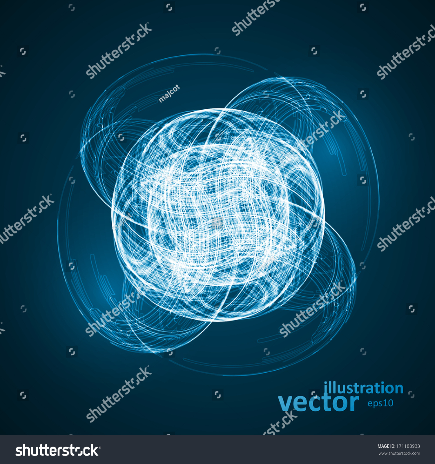 Abstract Technology Illustration Vector Stylish Concept Stock Vector ...