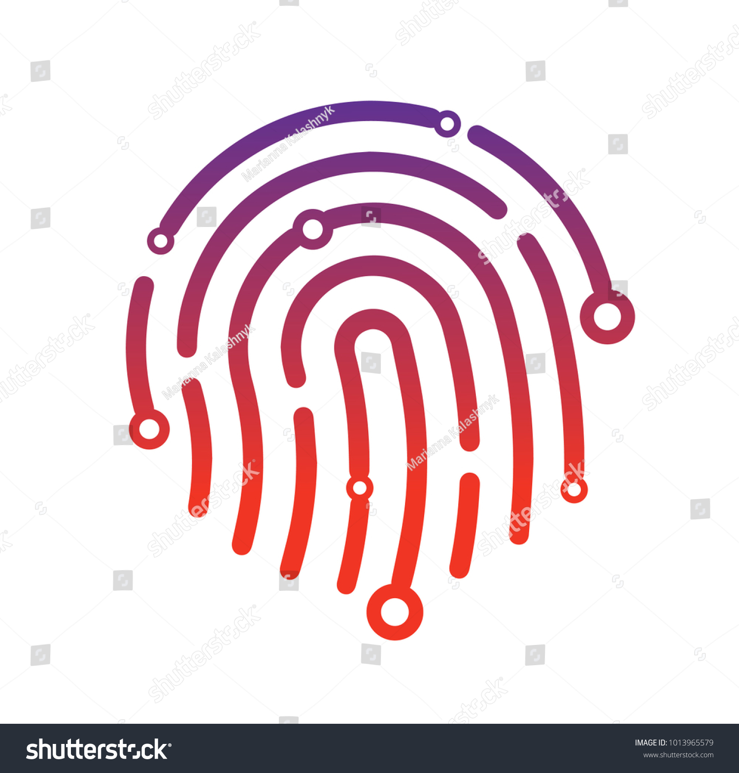 Vektor Stok Abstract Technology Logo Design Concept Emblem (Tanpa ...
