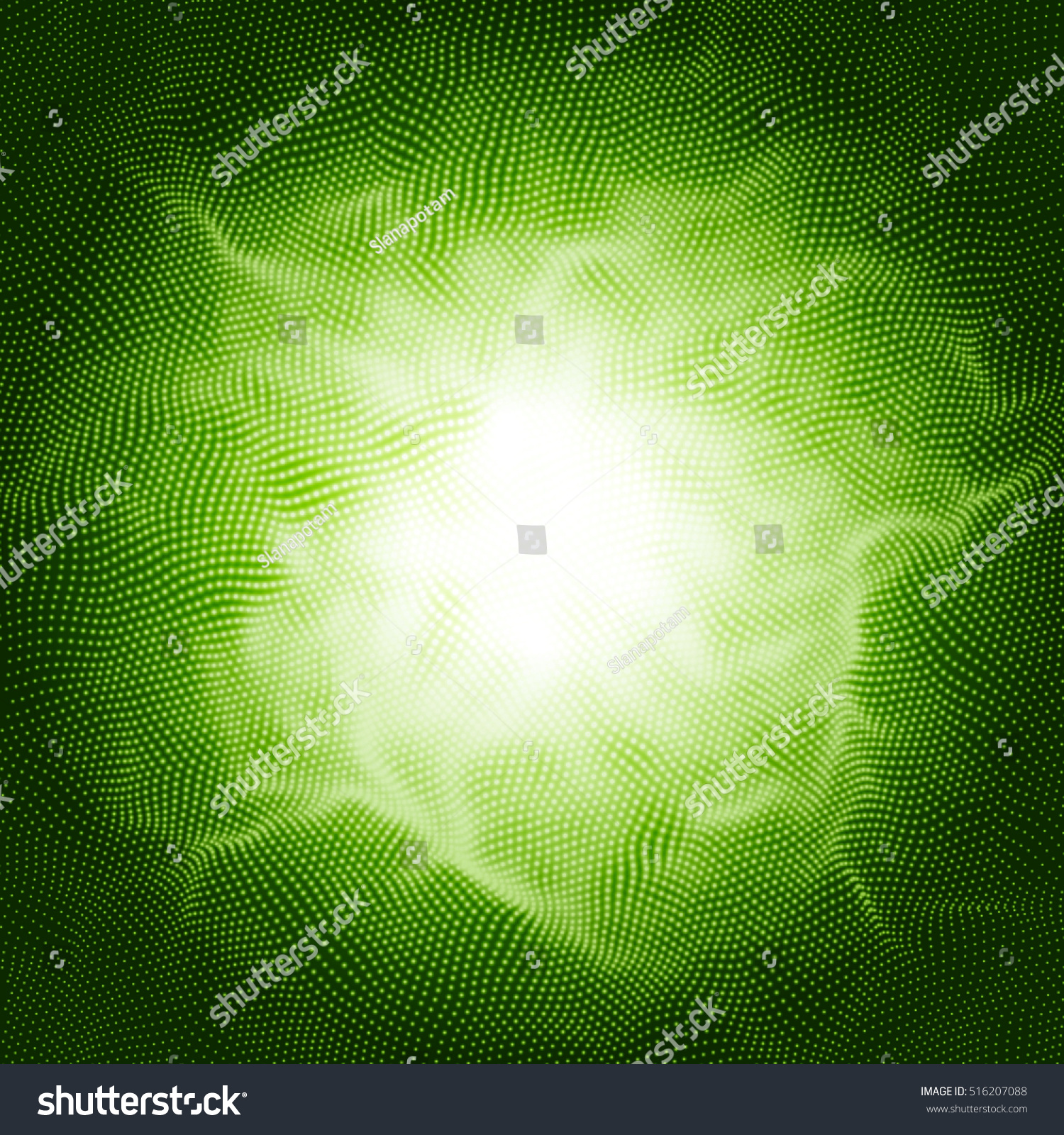 Abstract Technology Pattern Multiple Dot Particles Stock Vector ...
