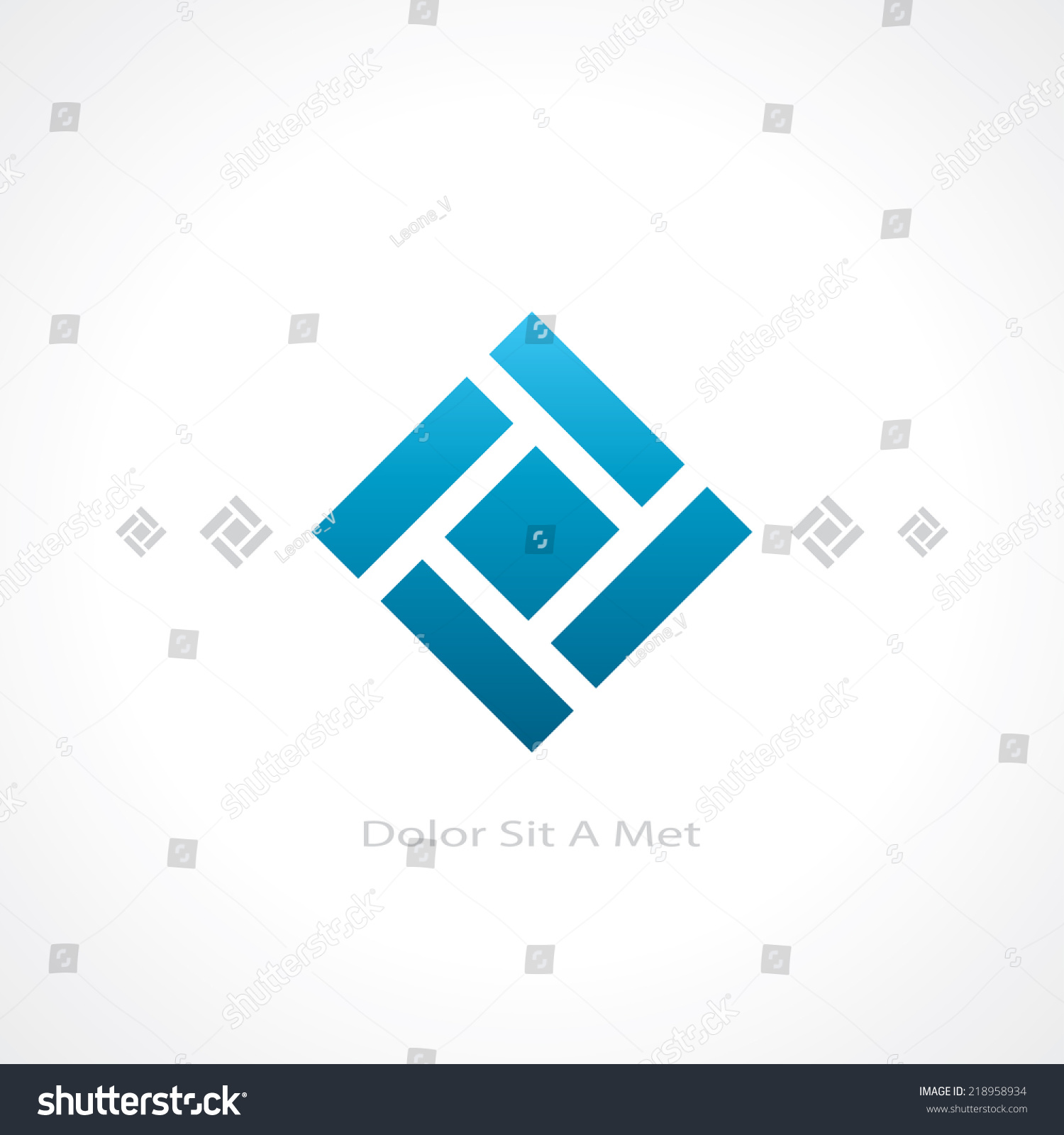 Abstract Technology Symbol Template Logo Design Stock Vector (Royalty ...