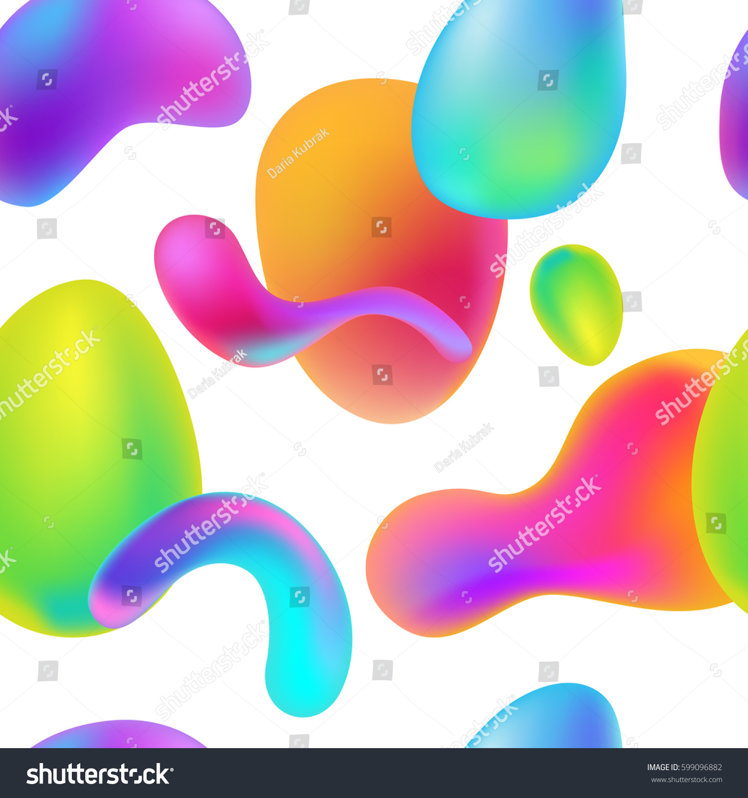 Abstract Vector Background Liquid Lava Lamp Stock Vector (Royalty Free ...