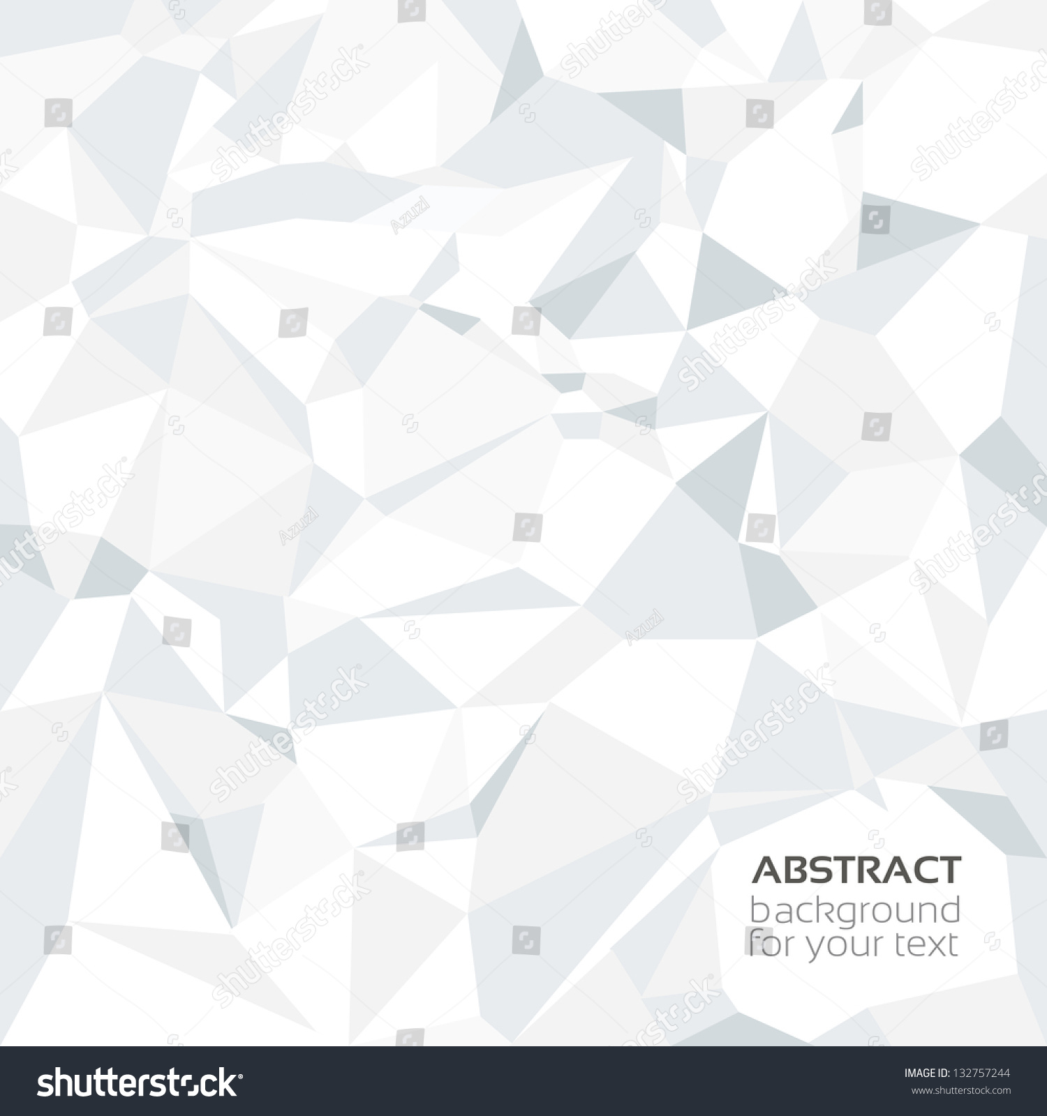 Abstract Vector Crumpled Paper Banner Stock Vector (Royalty Free ...