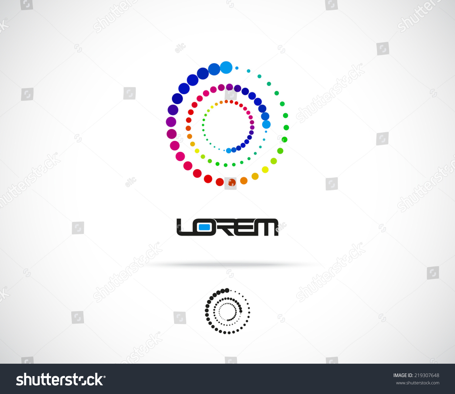 Coloured Dots Logo