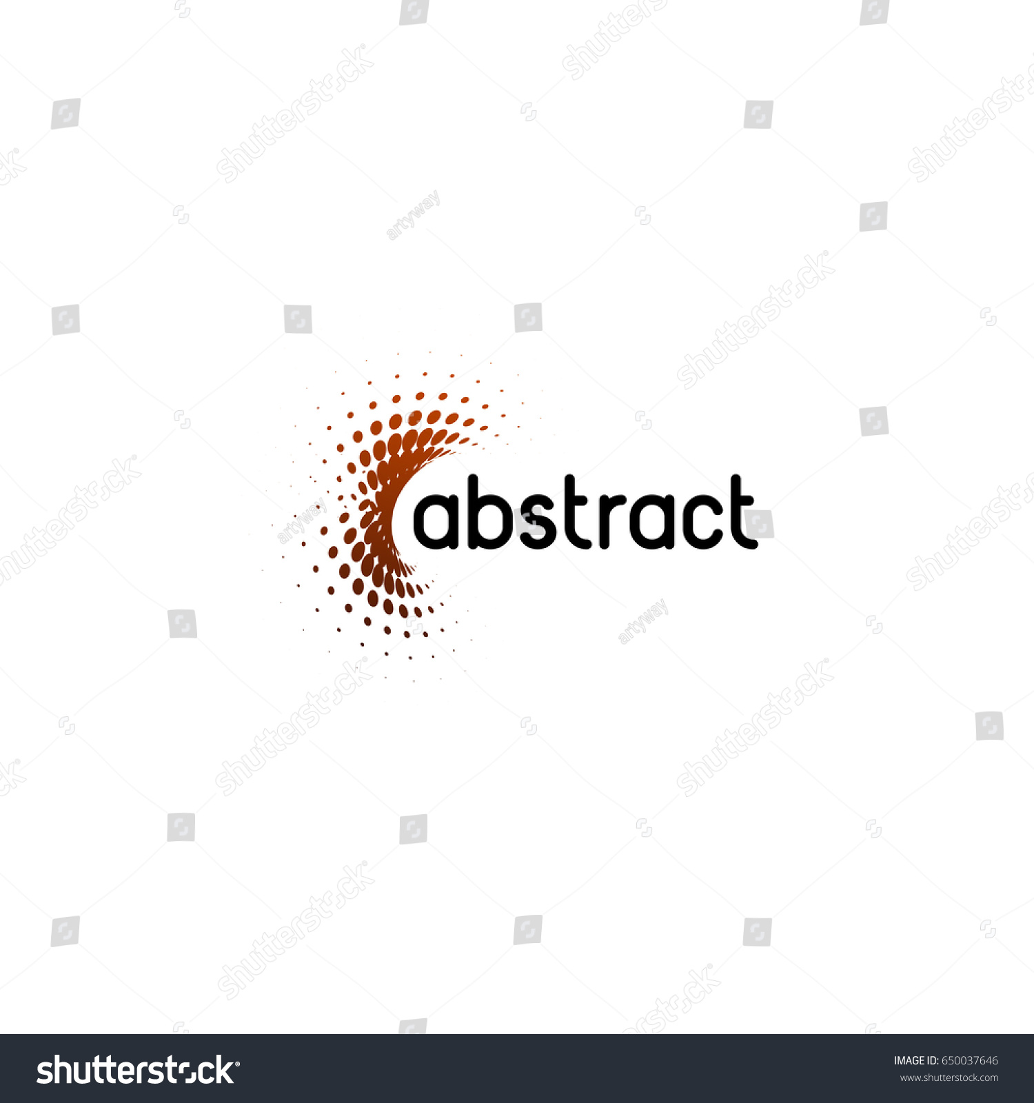 Abstract Vector Red Color Logo Template: vector de stock (libre de ...