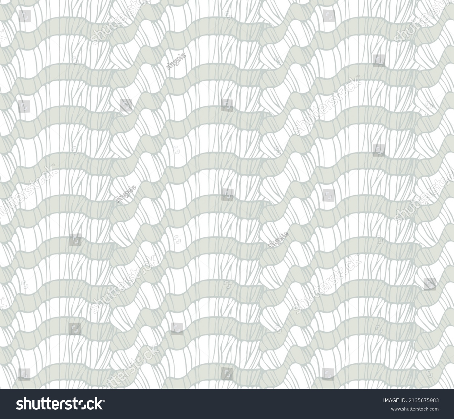 Abstract Waves Seamless Neutral Background Wavy Stock Vector (Royalty ...