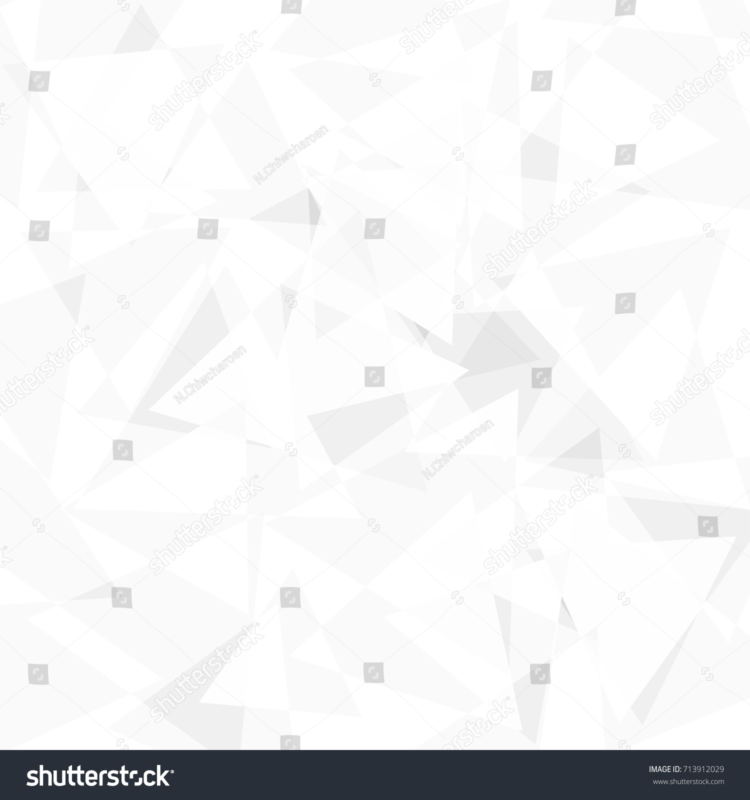 Abstract White Background Low Poly Vector Stock Vector (Royalty Free ...