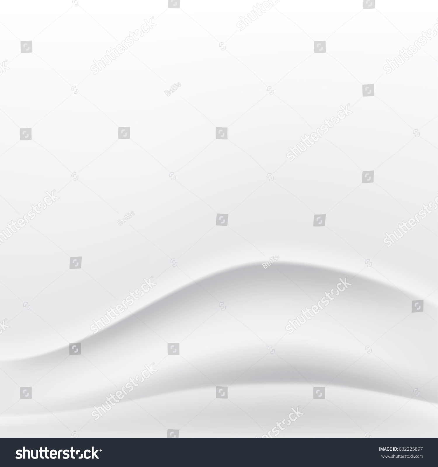 Abstract White Background Wave Illustration Vector Stock Vector ...