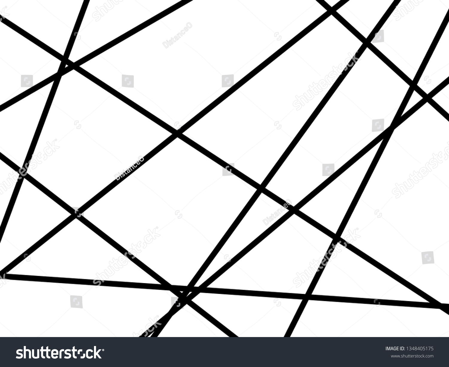 Abstract White Background Black Lines Stock Vector (Royalty Free ...
