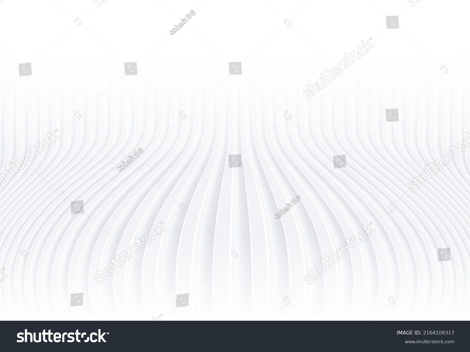 Abstract White Background 3d Lines Pattern Stock Vector (Royalty Free ...