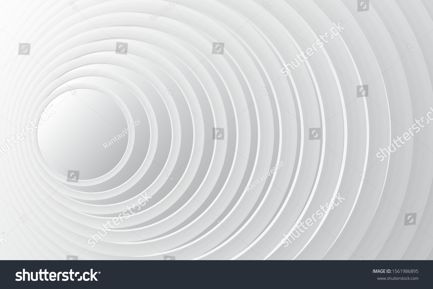 Abstract White Gradient Background Modern Geometric Stock Vector ...