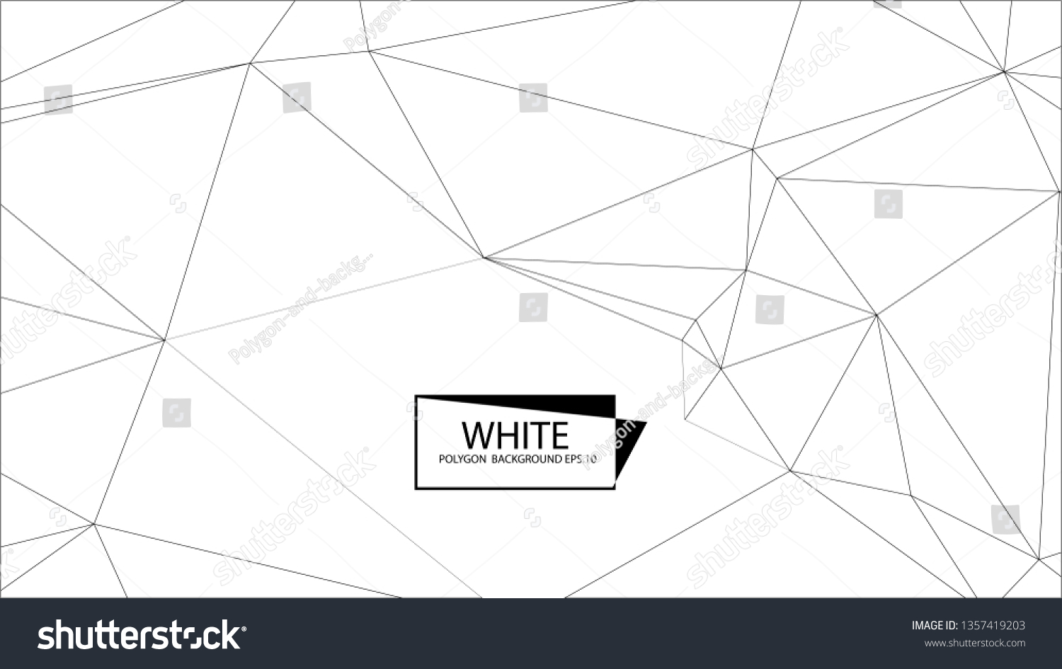 Abstract White Polygon Background Vector Eps10 Stock Vector (Royalty ...