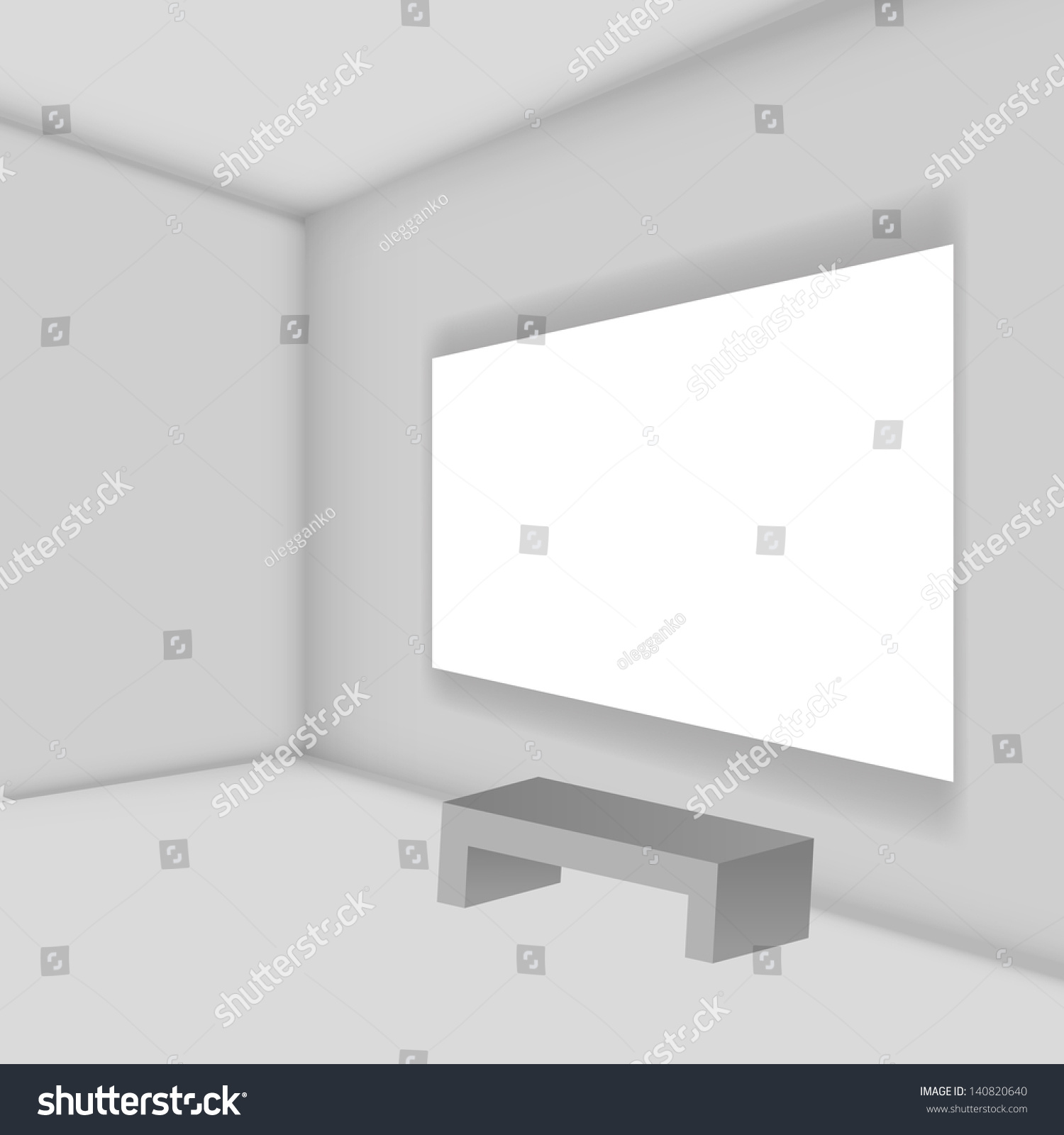 Abstract White Screen Vector Illustration Stock Vector (Royalty Free ...