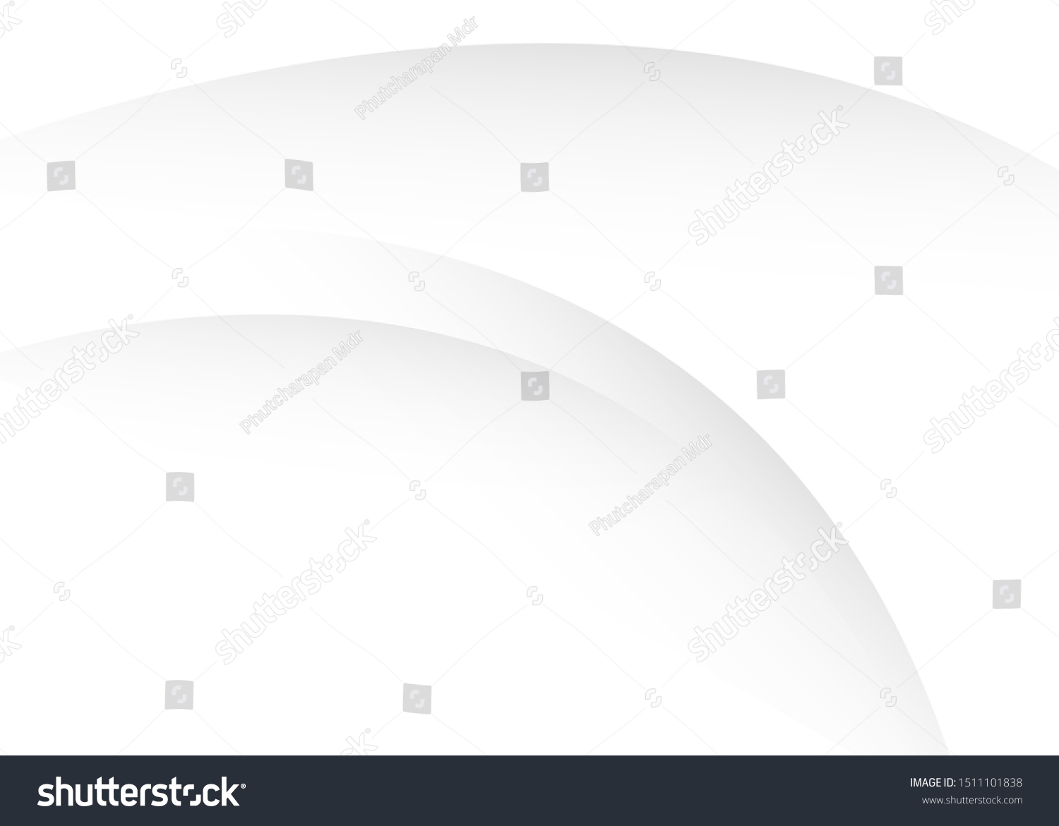Abstract White Smooth Lines Wave Background Stock Vector (Royalty Free ...