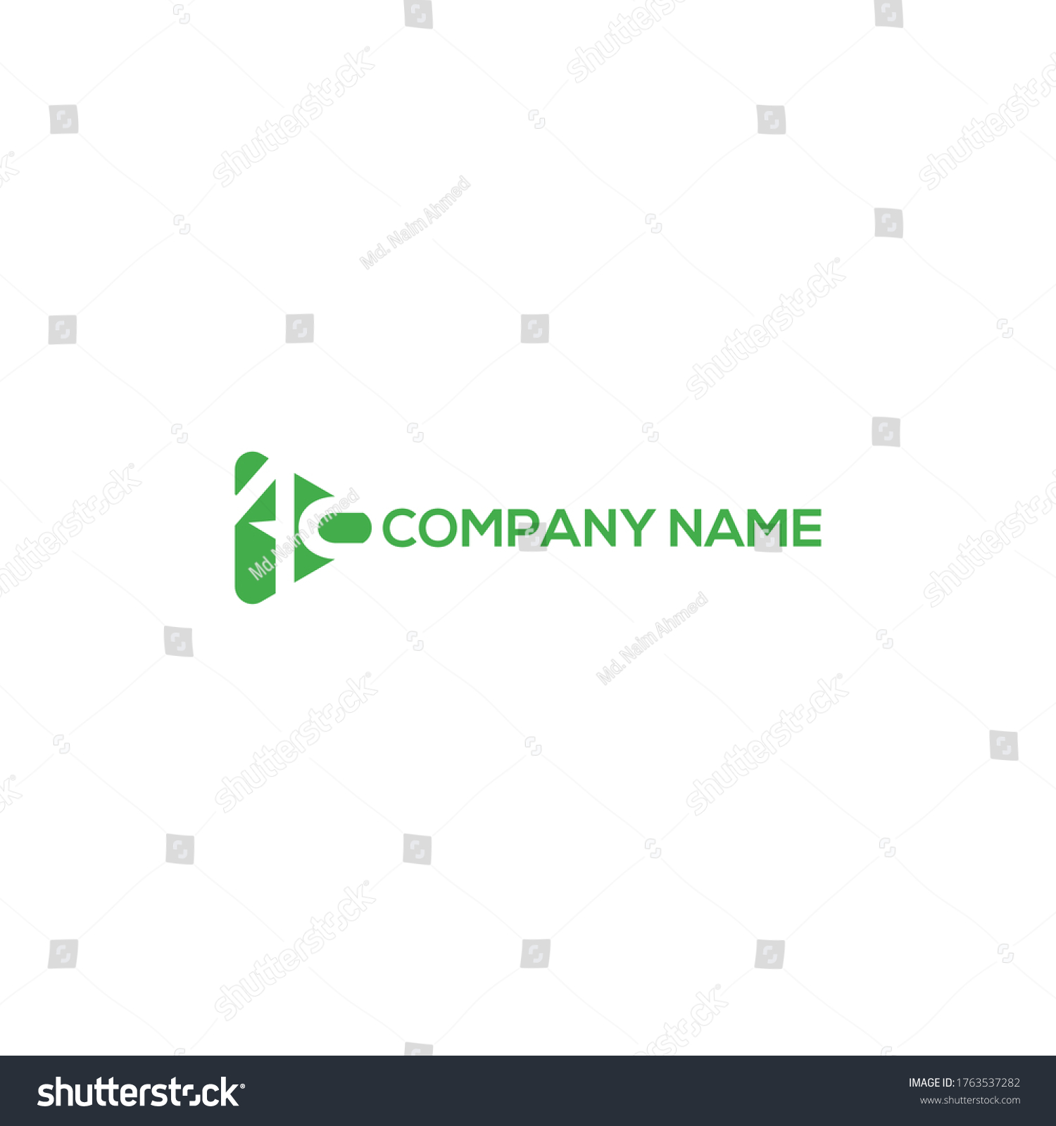 Ac Play Logo Design Vector File Stock Vector (Royalty Free) 1763537282 ...