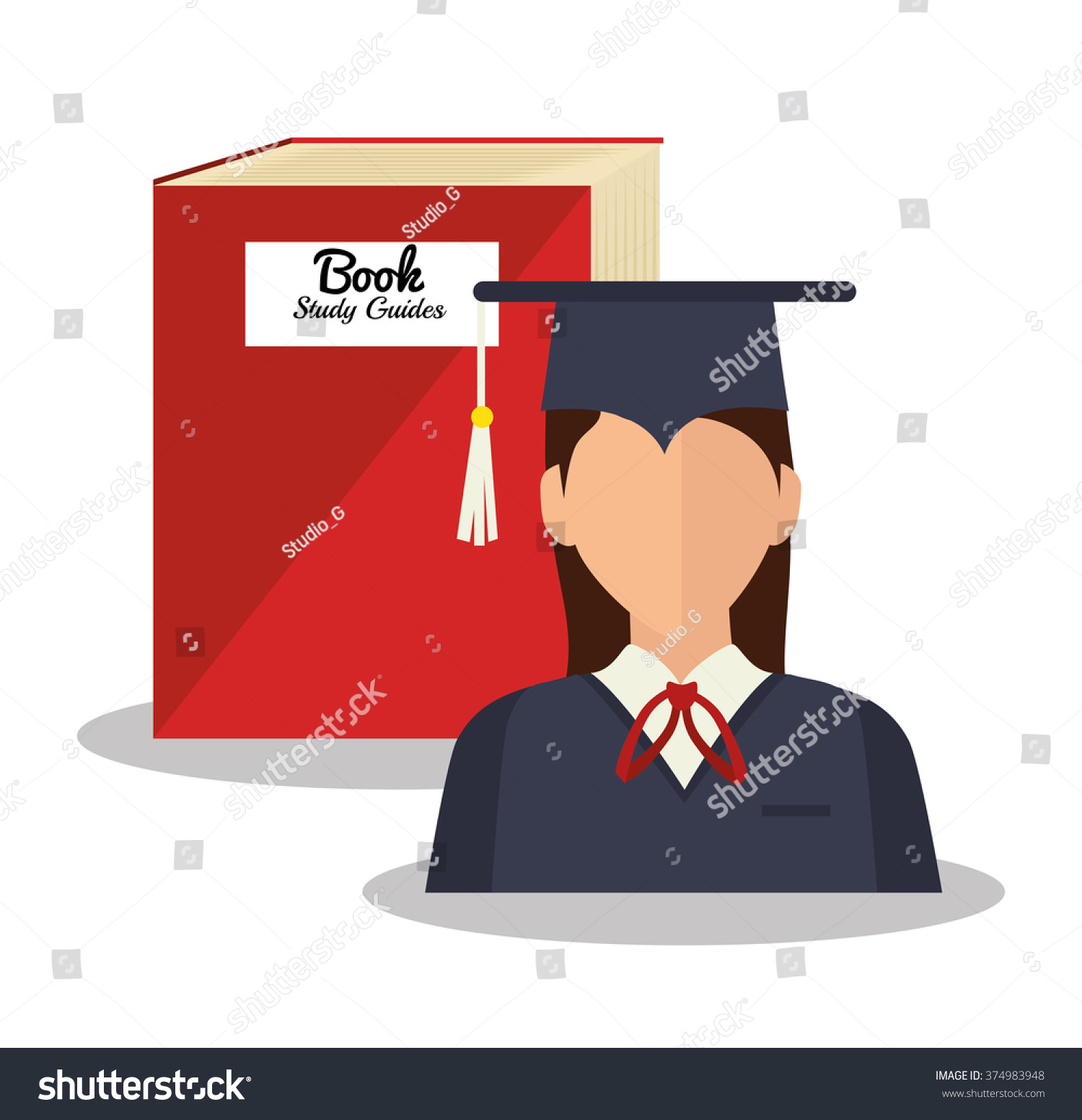 Academic Excellence Design Stock Vector (Royalty Free) 374983948 ...