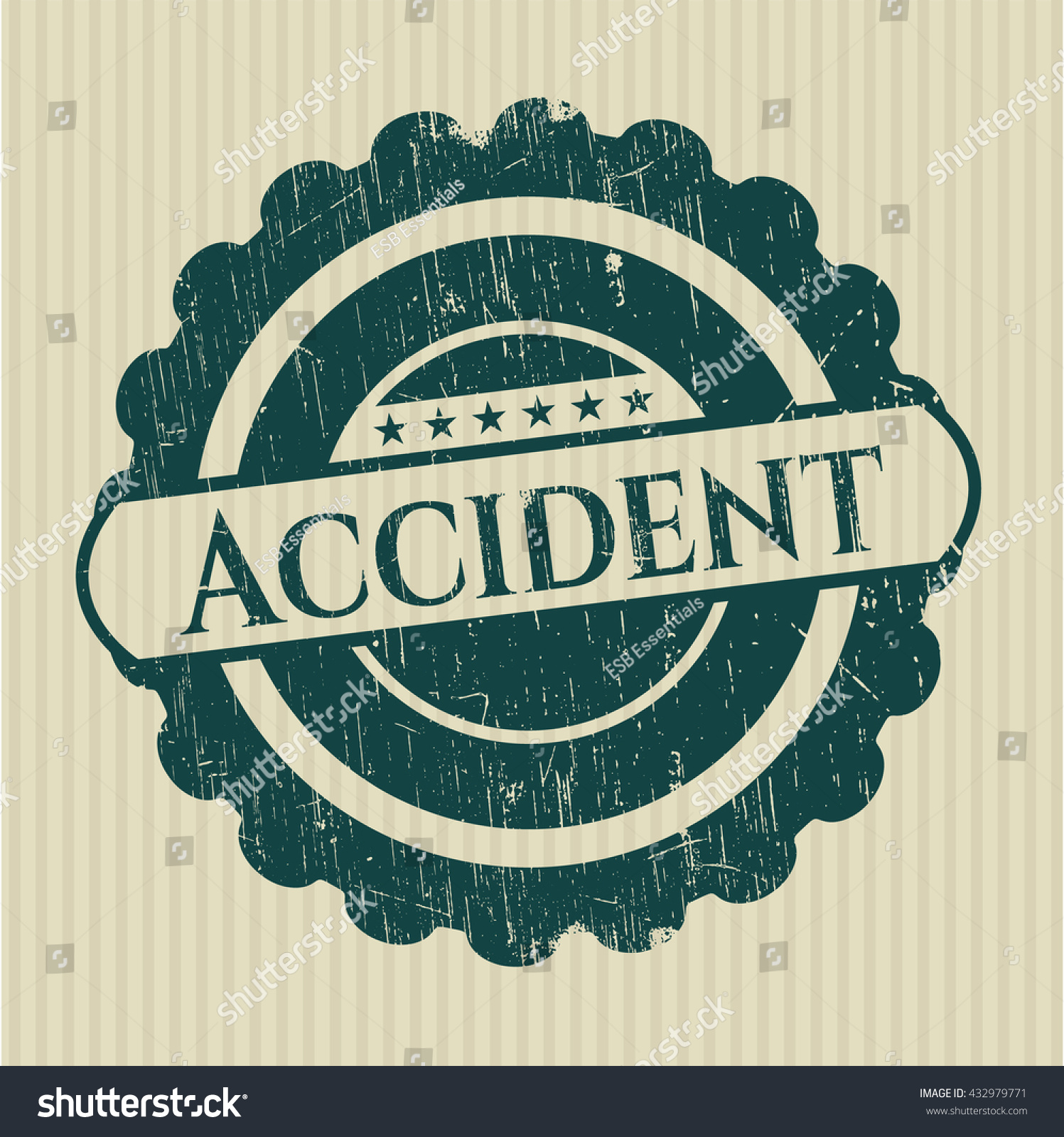 Accident Rubber Stamp Stock Vector (Royalty Free) 432979771