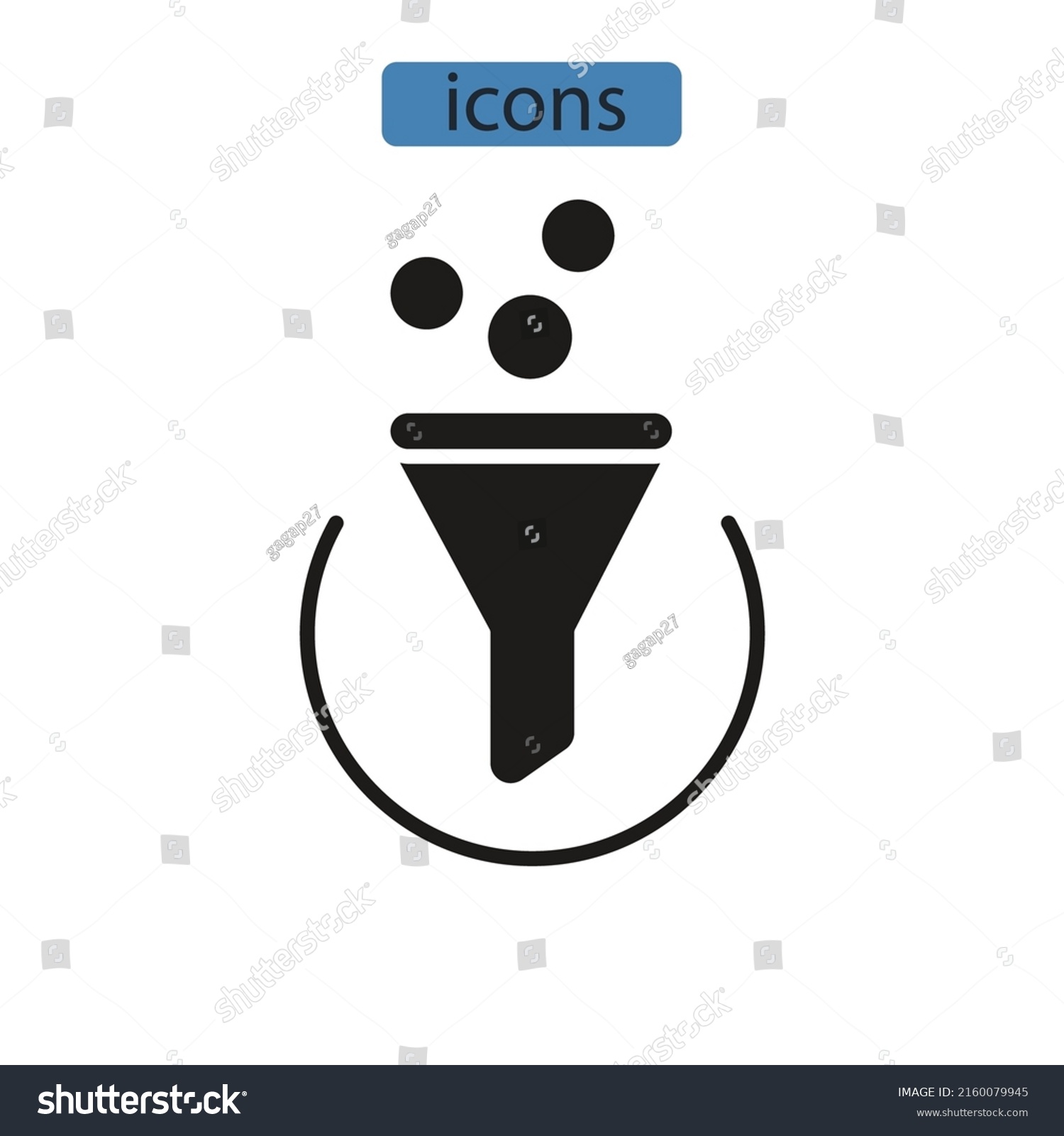 Accuracy Icons Symbol Vector Elements Infographic Stock Vector (Royalty ...