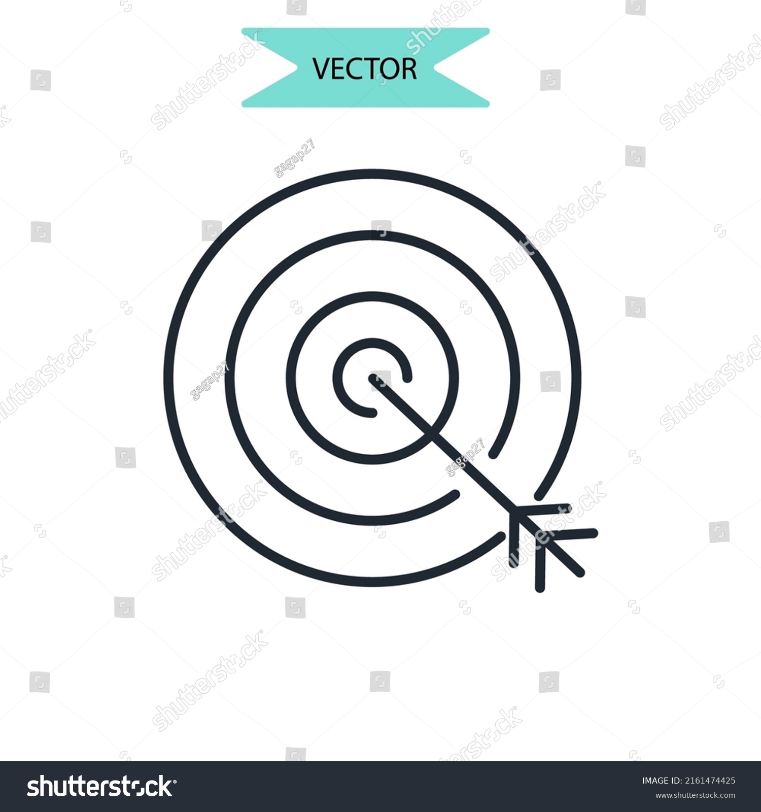 Achievement Icons Symbol Vector Elements Infographic Stock Vector ...