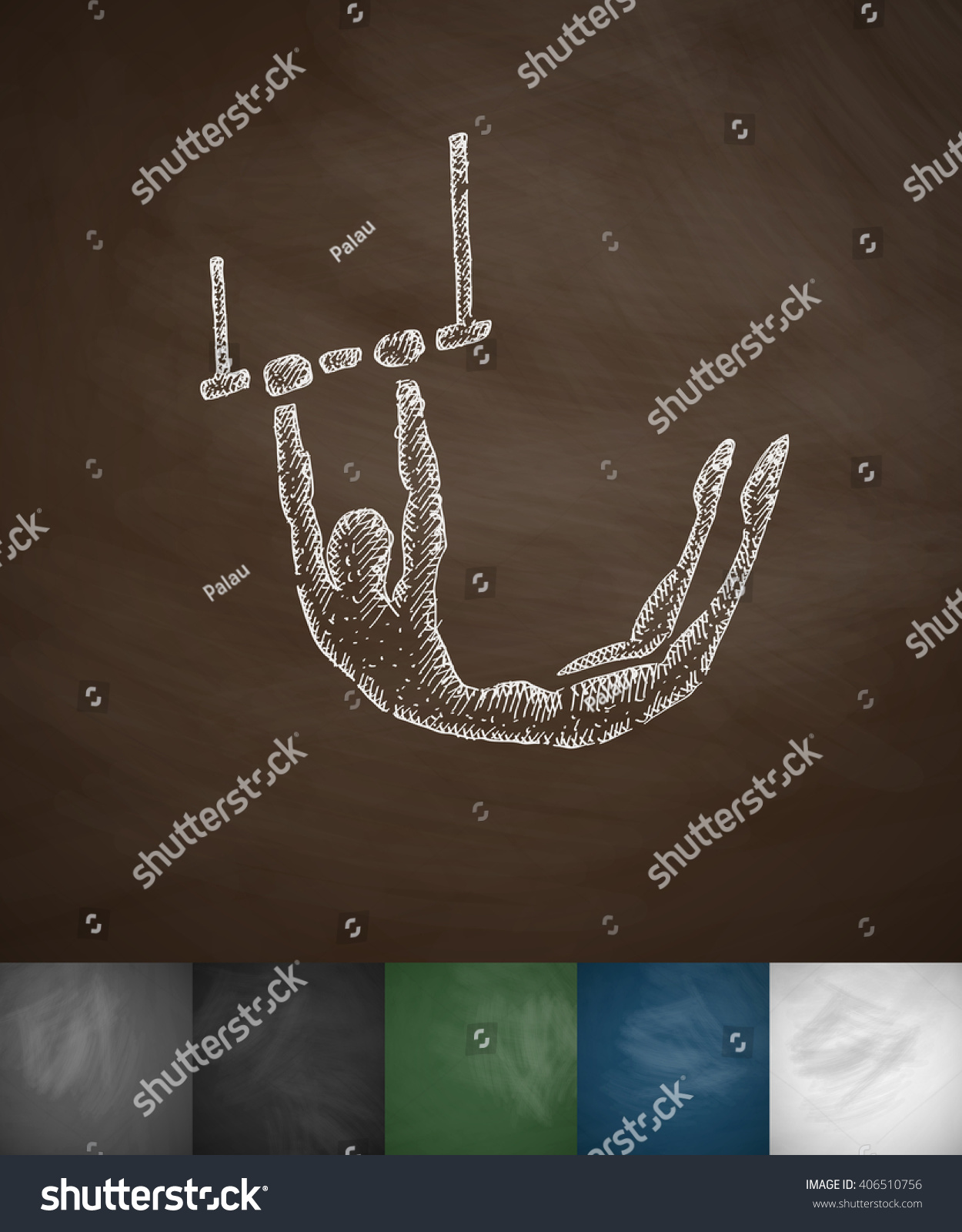 Acrobat Icon Hand Drawn Vector Illustration Stock Vector (Royalty Free ...