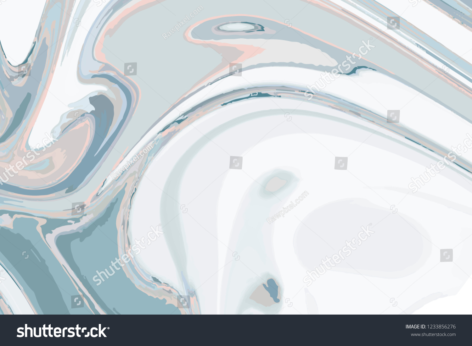 Acrylic Paint Pour Background Vector Stock Vector (Royalty Free ...