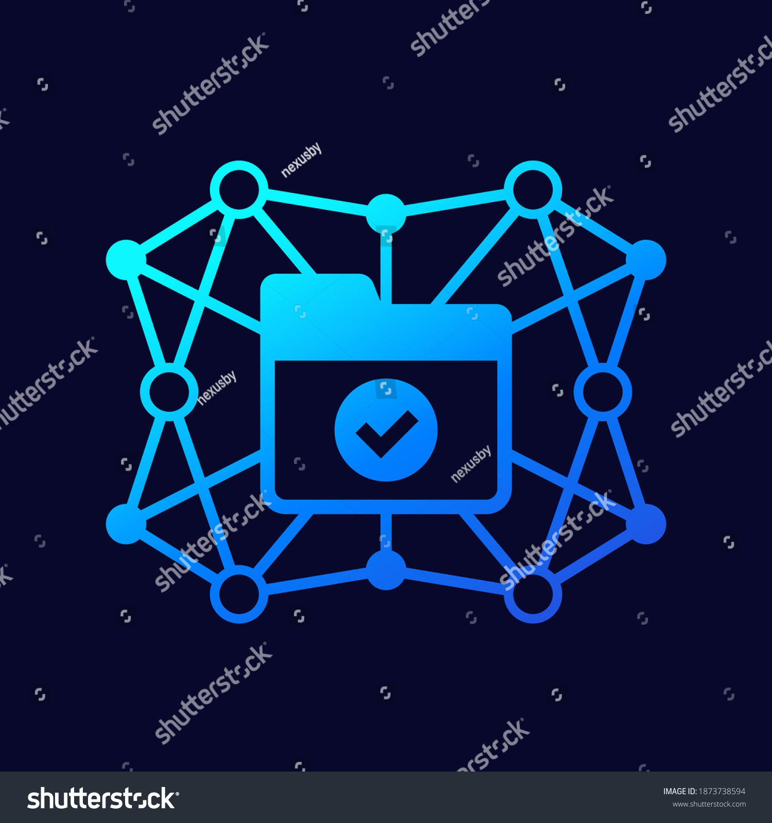 Active Directory Icon Web Stock Vector (Royalty Free) 1873738594 ...