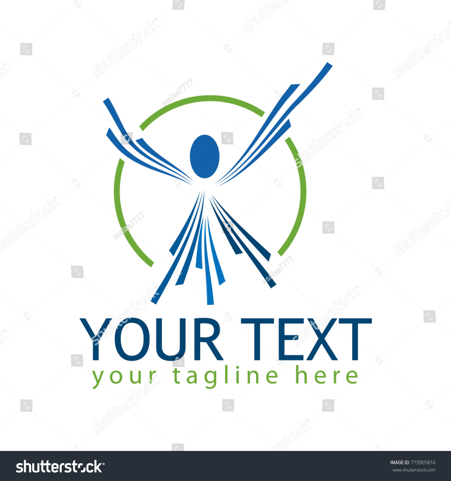 Active People Logo Vector Vector Illustration Stock Vector (Royalty ...