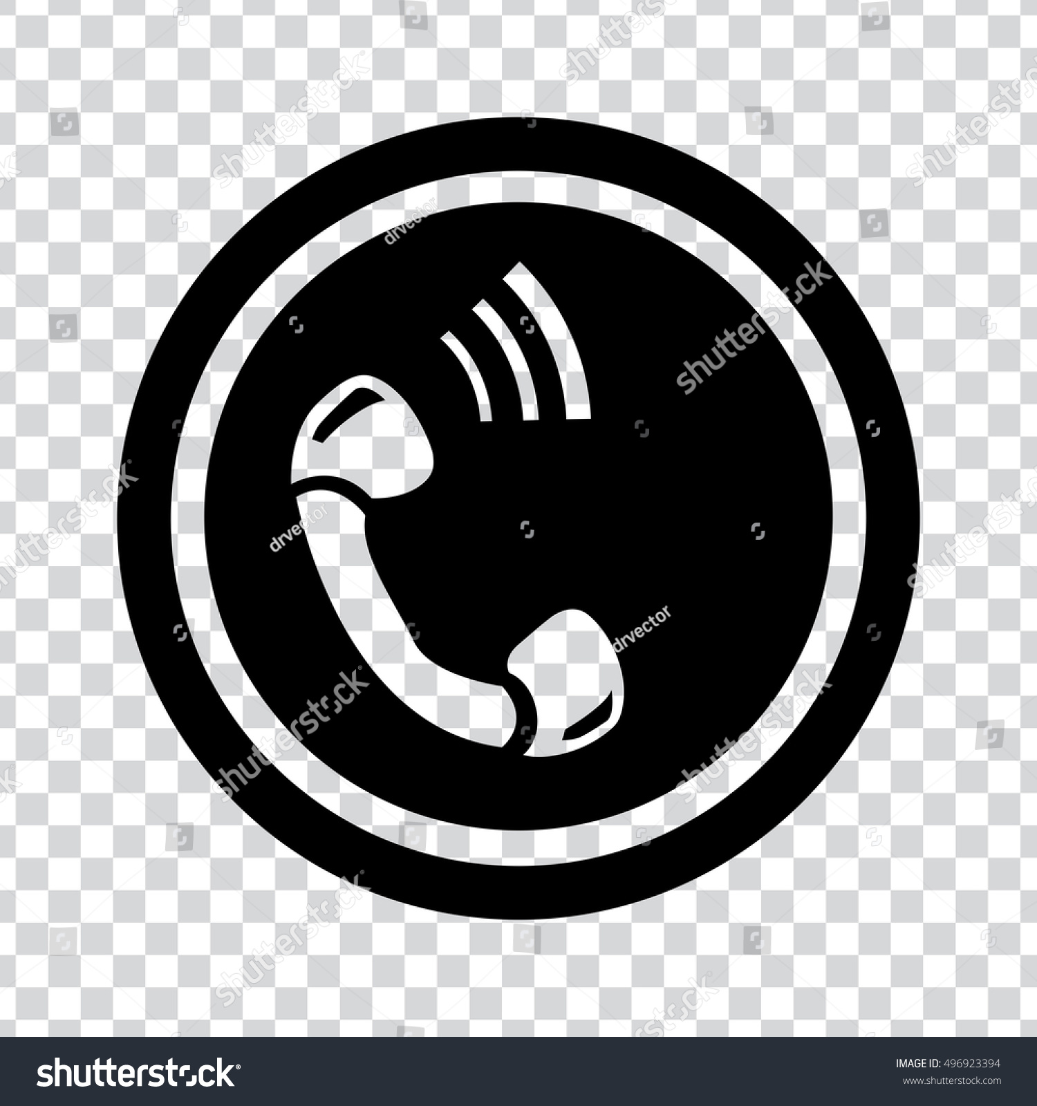Active Phone Call Icon Stock Vector (Royalty Free) 496923394 | Shutterstock
