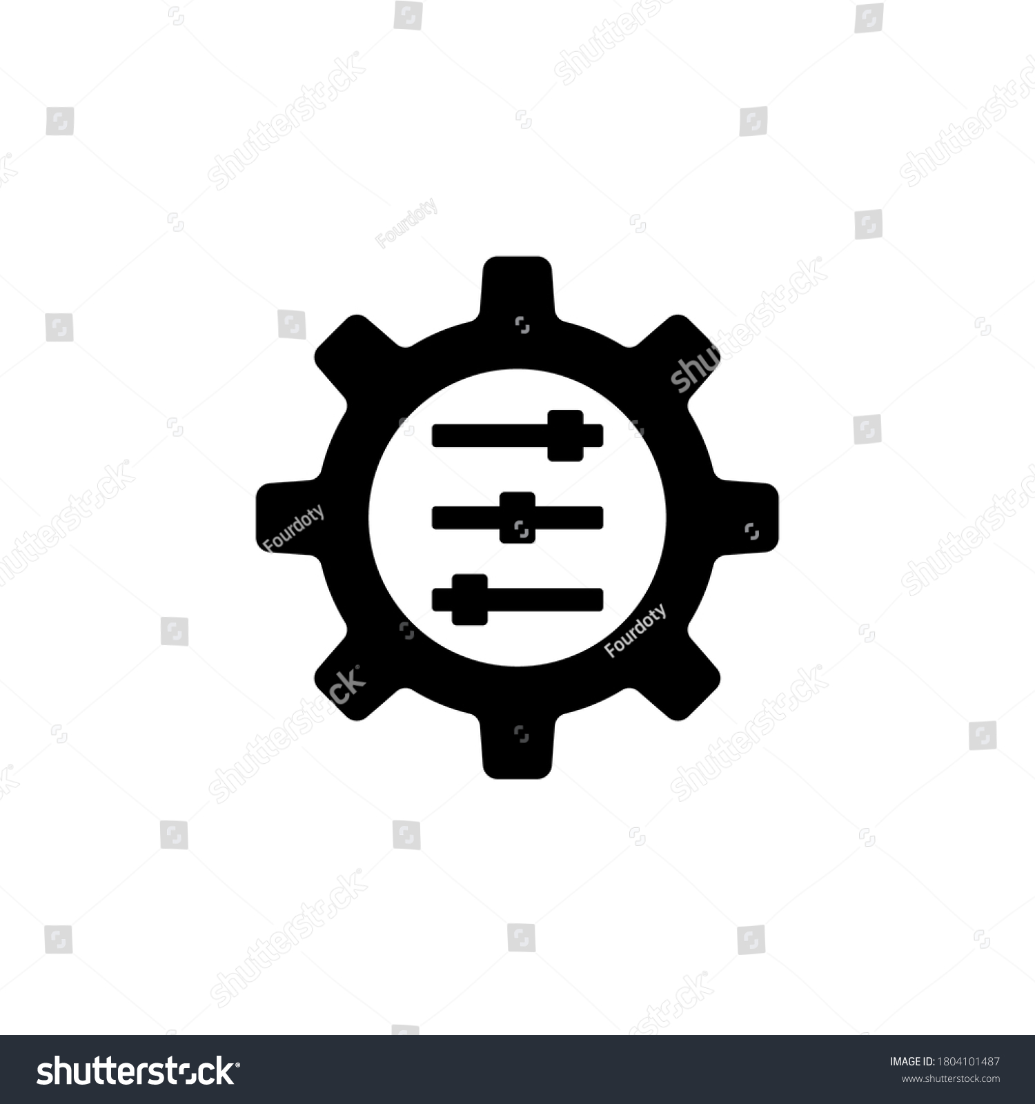 Adaptation Icon Solid Style Adaptation Transparency Stock Vector ...