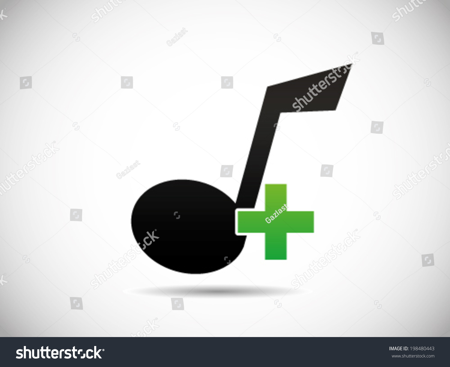 Add Song Stock Vector (Royalty Free) 198480443
