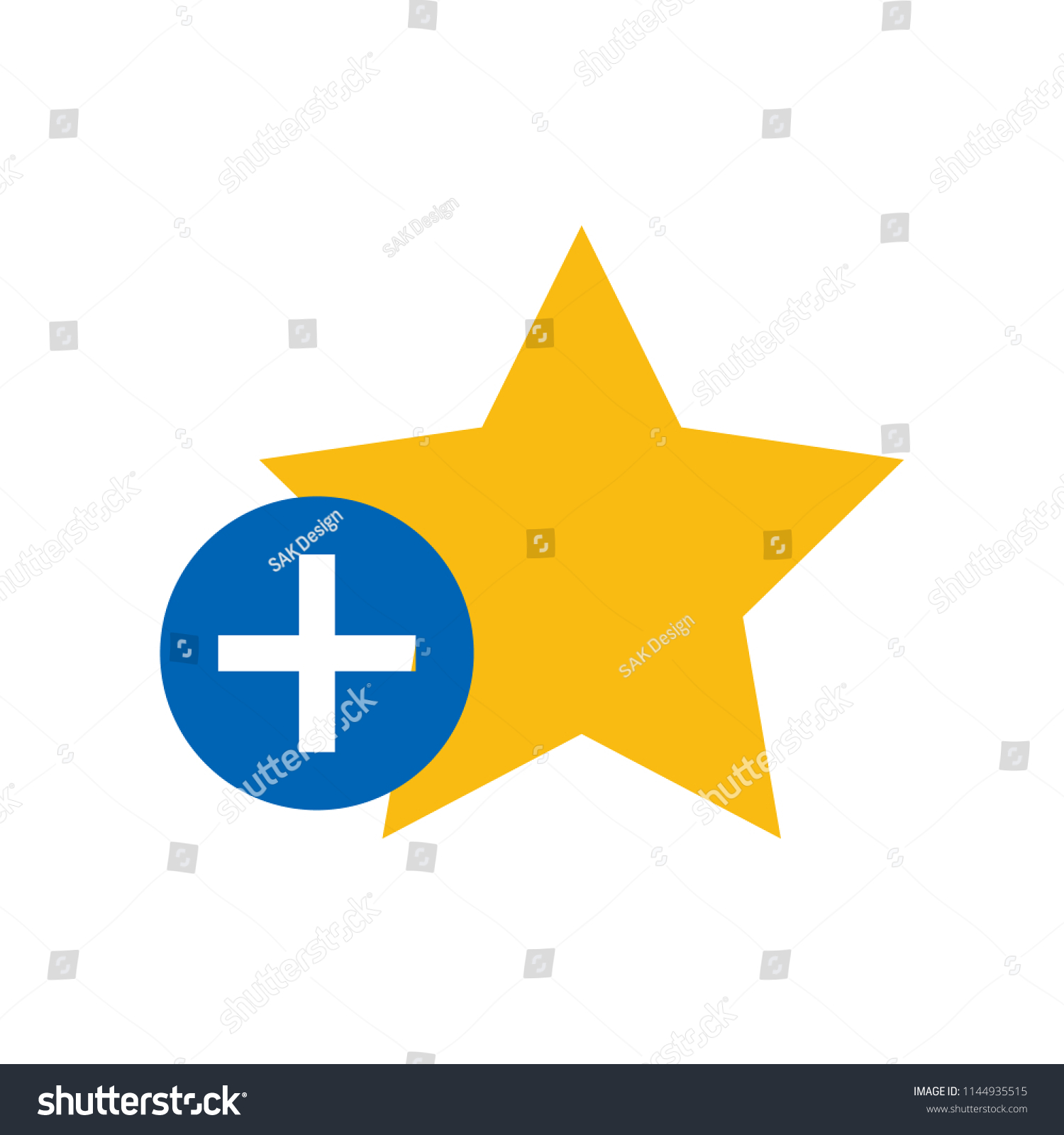 Add Email Logo Icon Design Stock Vector (Royalty Free) 1144935515 ...
