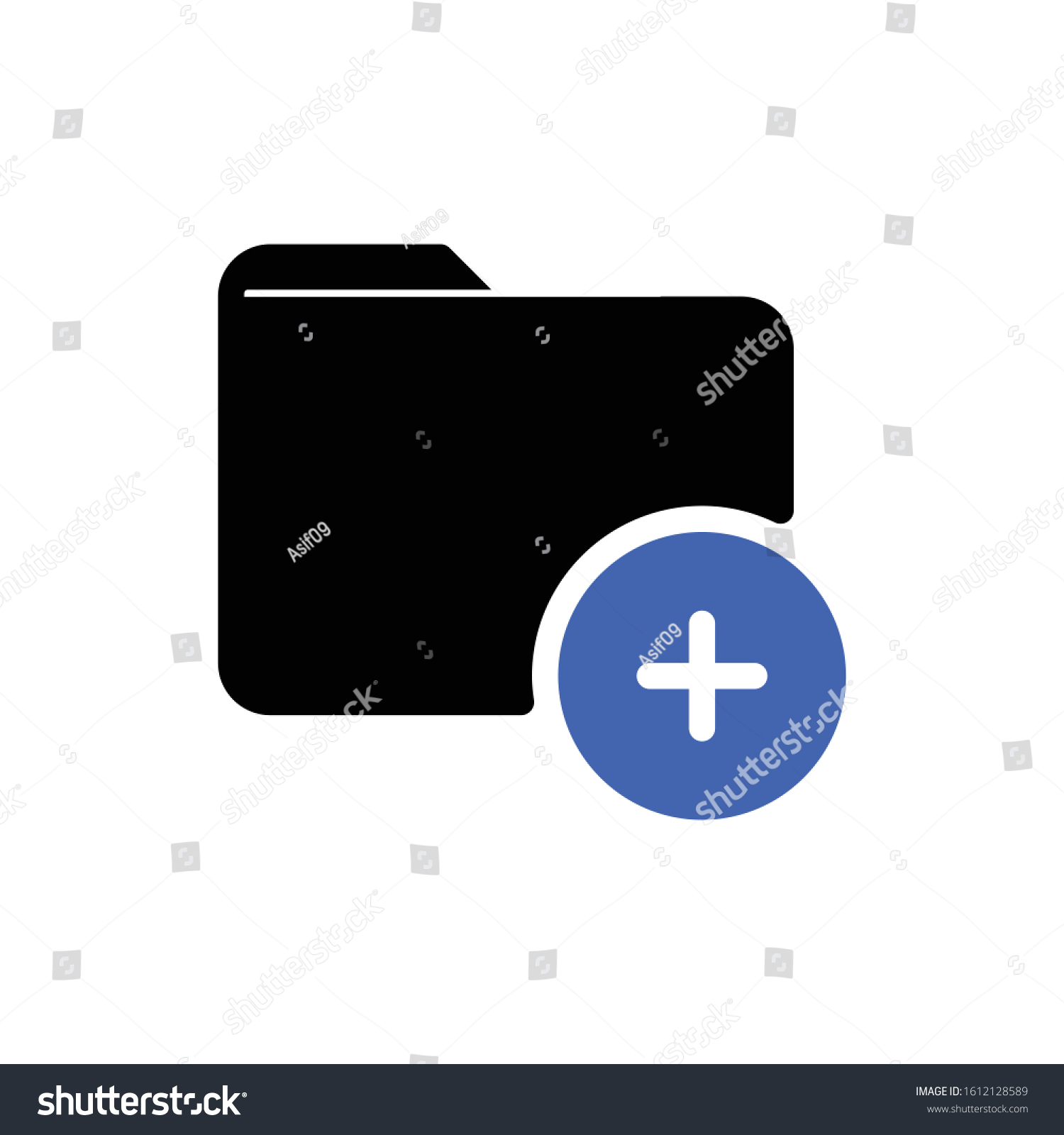Add Icon Add Vector Graphics Stock Vector (Royalty Free) 1612128589 ...
