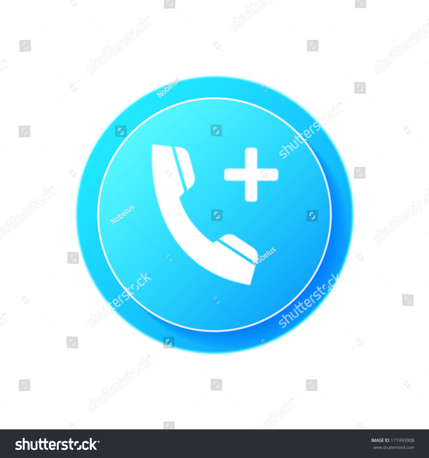 Add Phone Icon Stock Vector (Royalty Free) 171993908 | Shutterstock