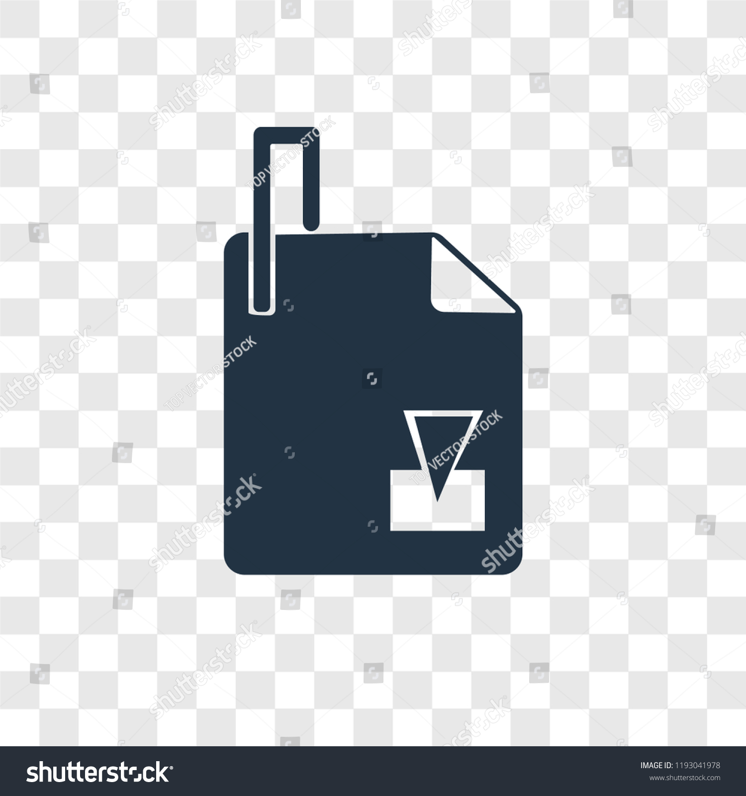 Adjust Vector Icon Isolated On Transparent Stock Vector (Royalty Free ...