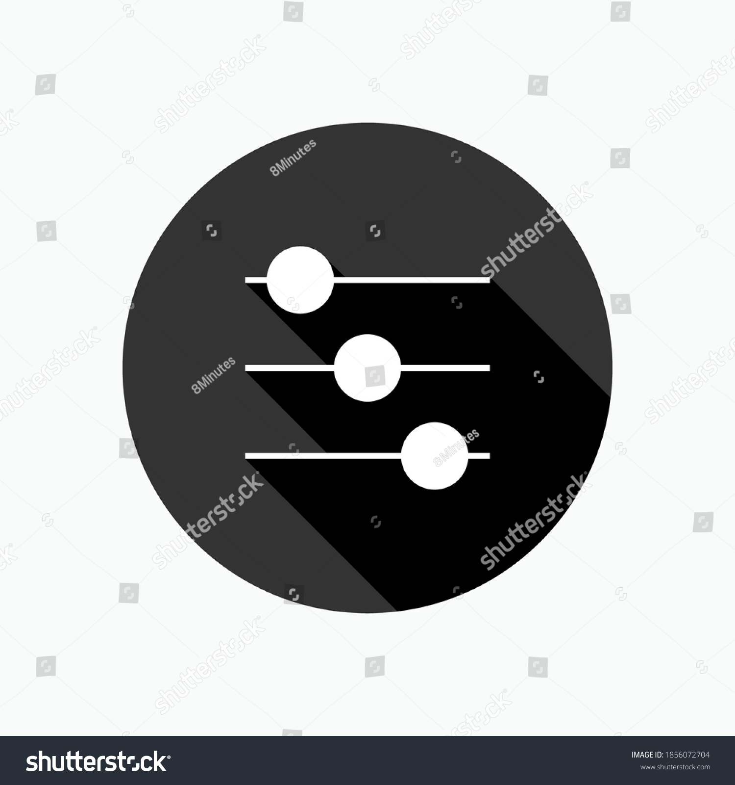 Adjustment Icon Setting Symbol Vector Logo Stock Vector (Royalty Free ...
