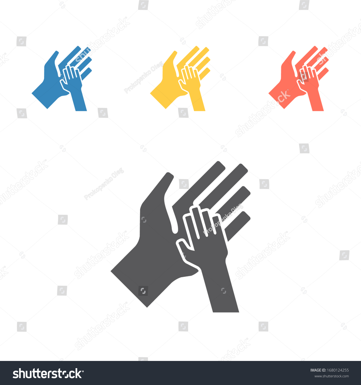 Adoption Icon Vector Signs Web Graphics Stock Vector (Royalty Free ...