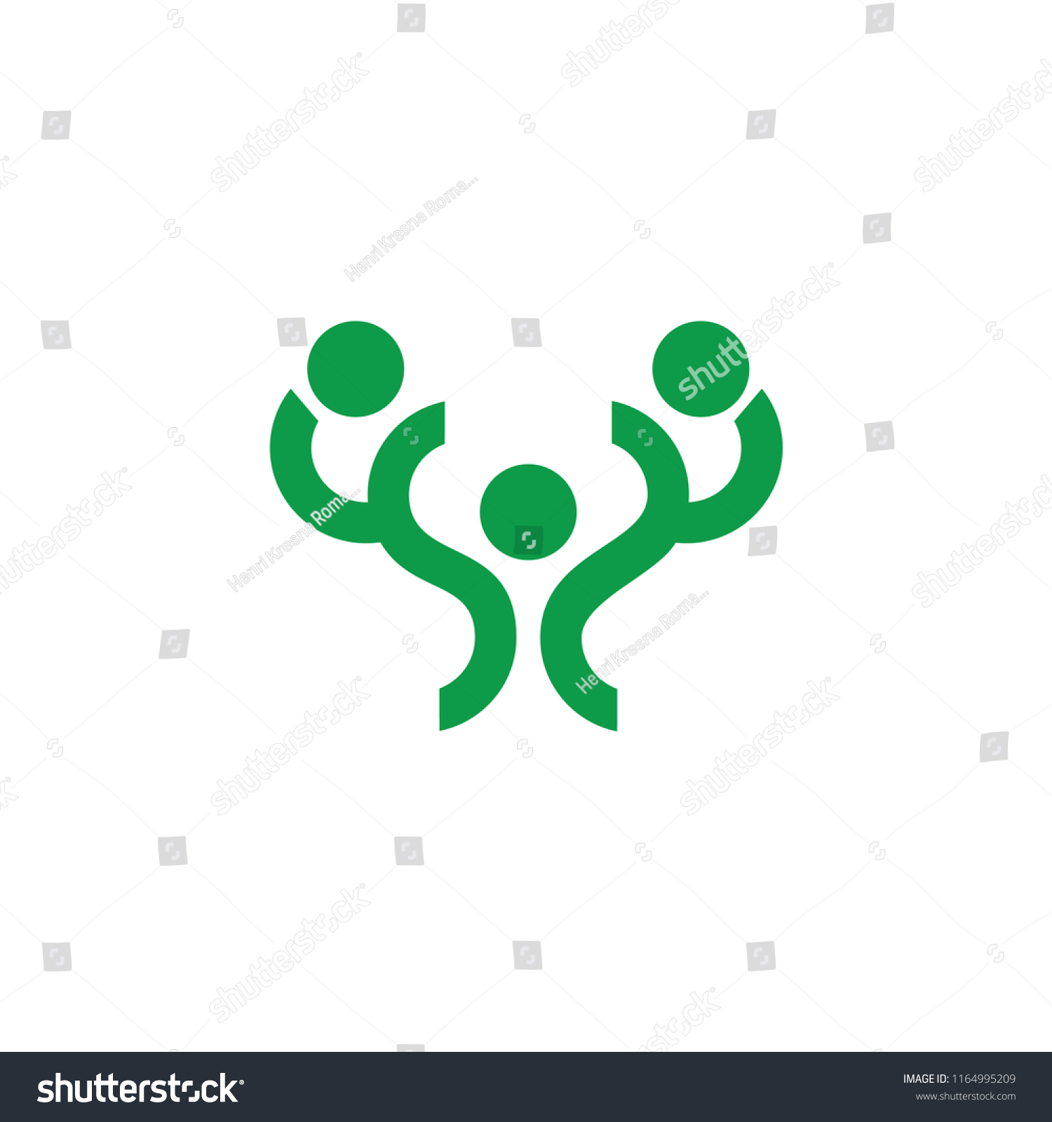 Adoption Vector Logo People Vector Logo Stock Vector (Royalty Free ...