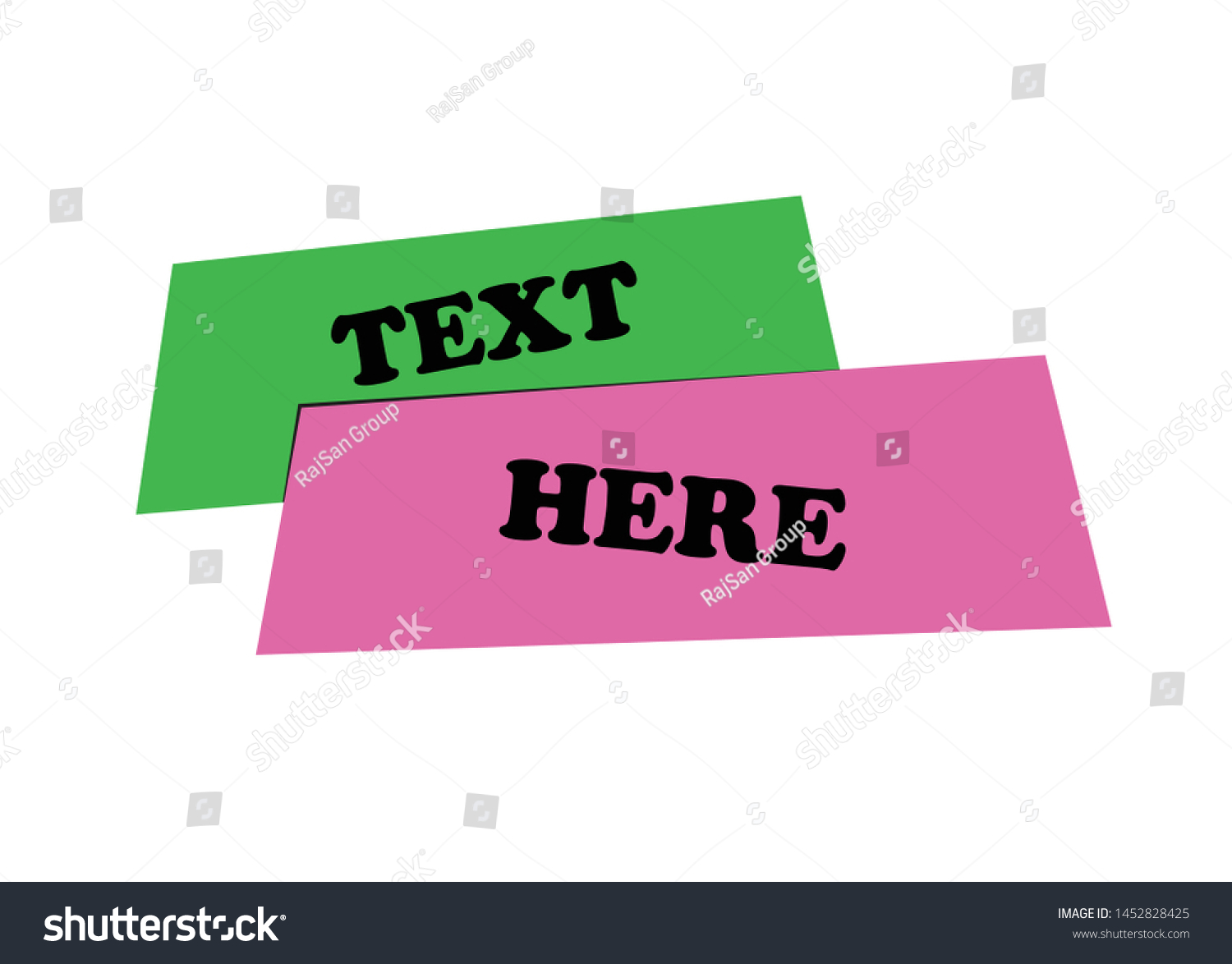 Advertisement Banner Design Vector Illustration Stock Vector (Royalty ...